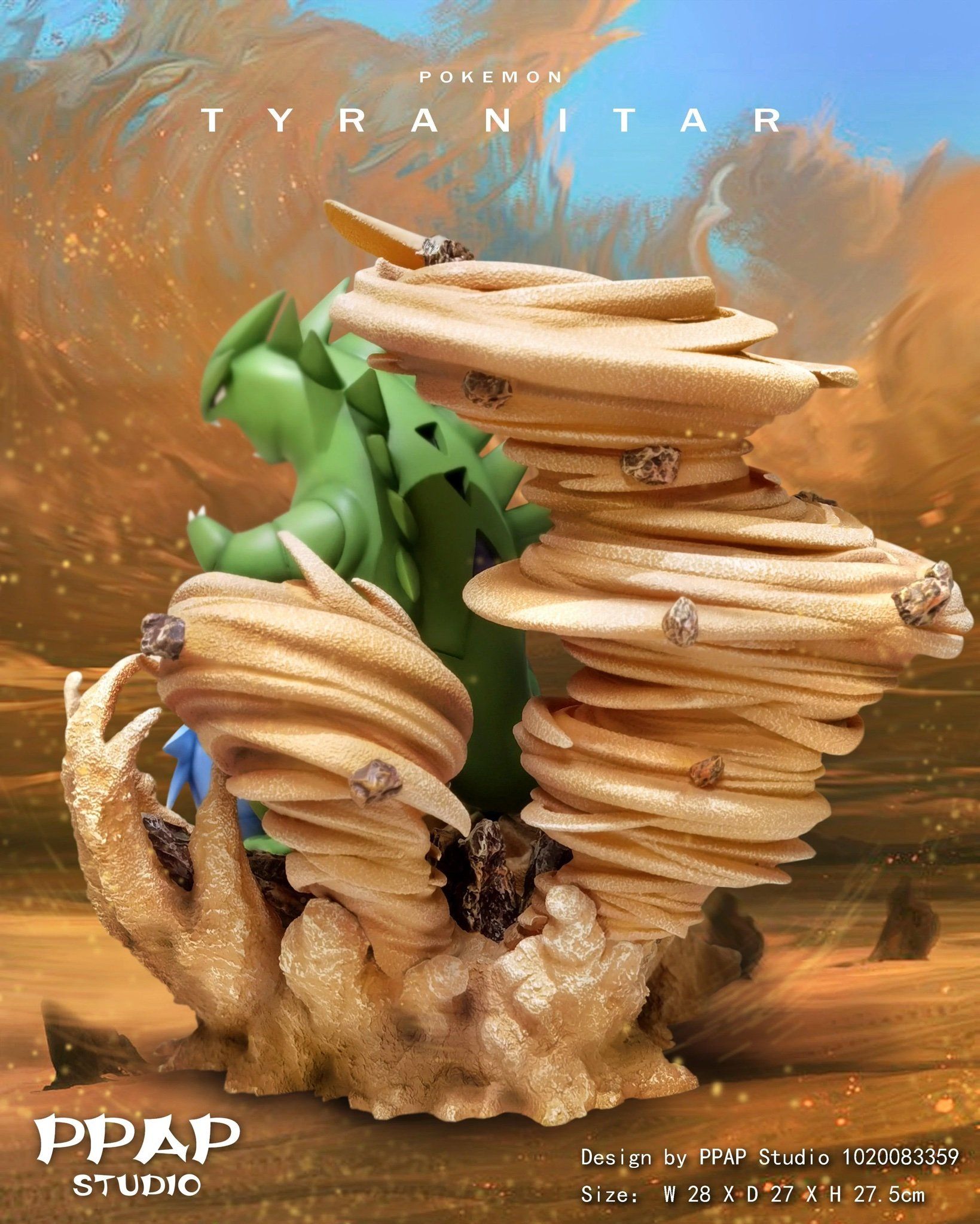 Tyranitar Family - Pokemon - PPAP Studio – NZ Toys