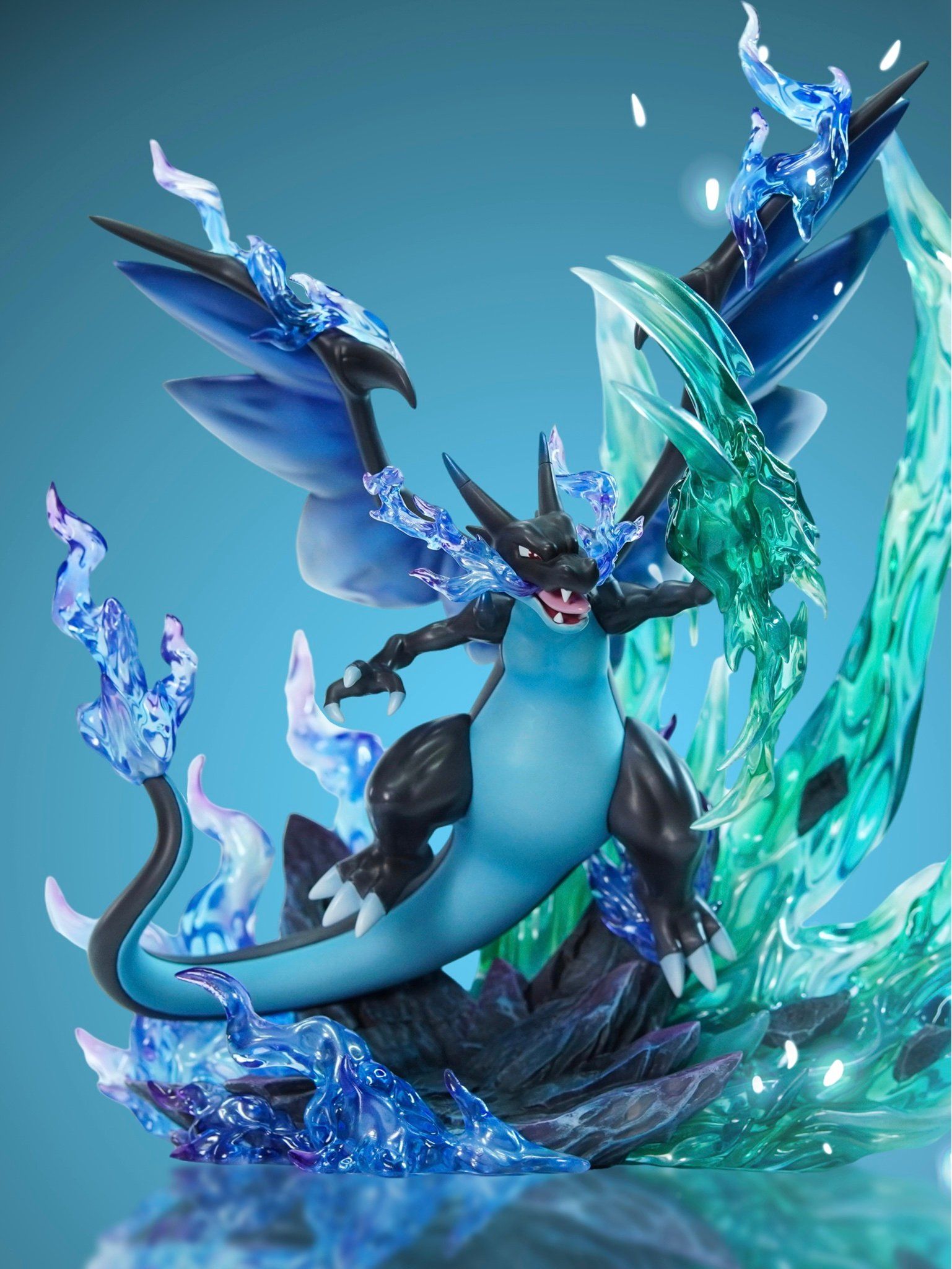 Mega Charizard X - Pokemon - Moonstone x Water Fleet Studio – NZ Toys