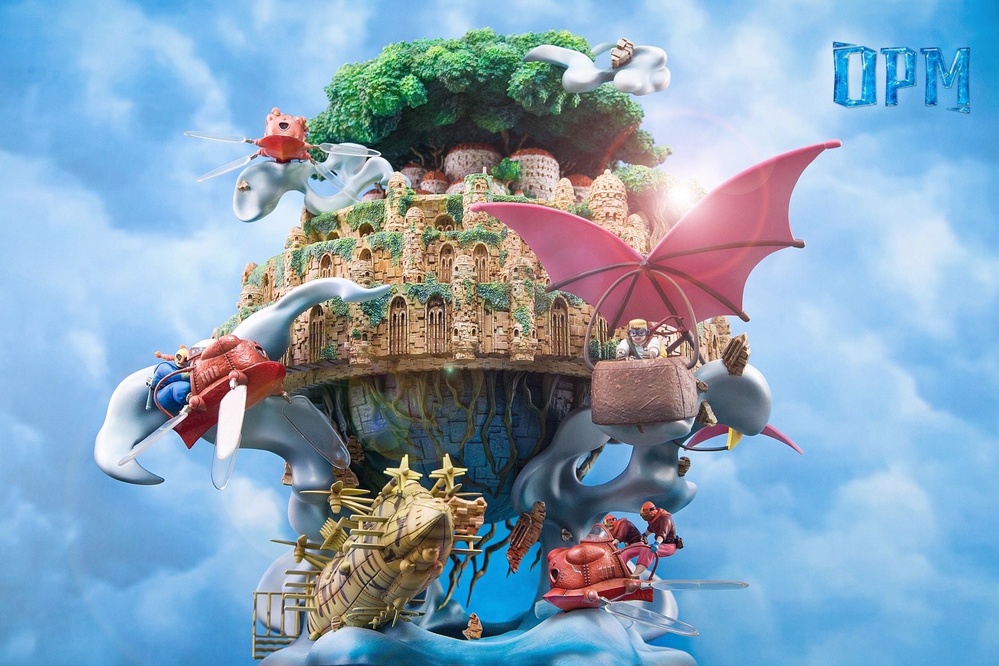 Castle in the Sky - Ghibli - OPM Studio – NZ Toys