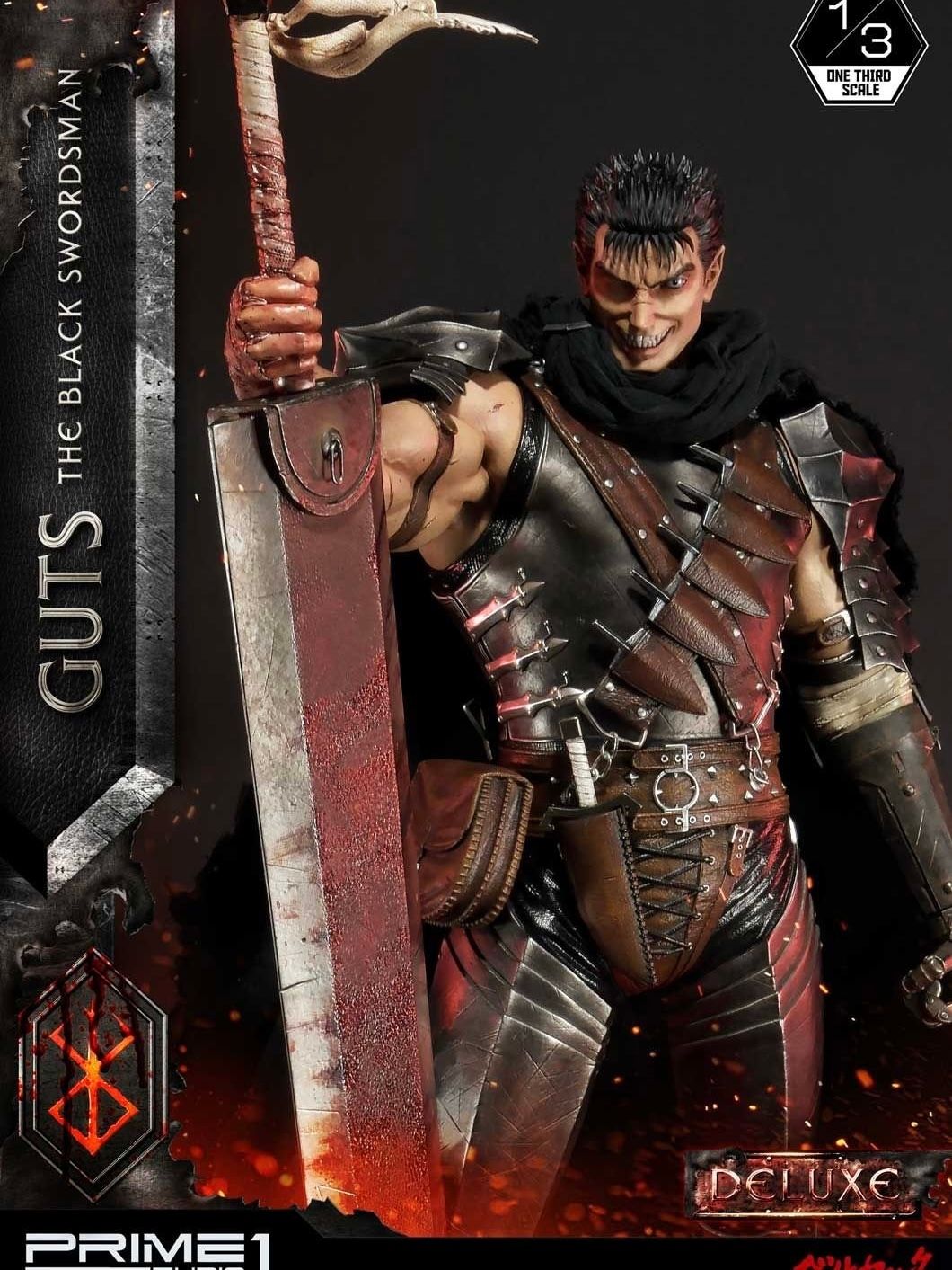 Guts, The Black Swordsman - Berserk - Prime 1 Studio (MMBR-01DX) – NZ Toys