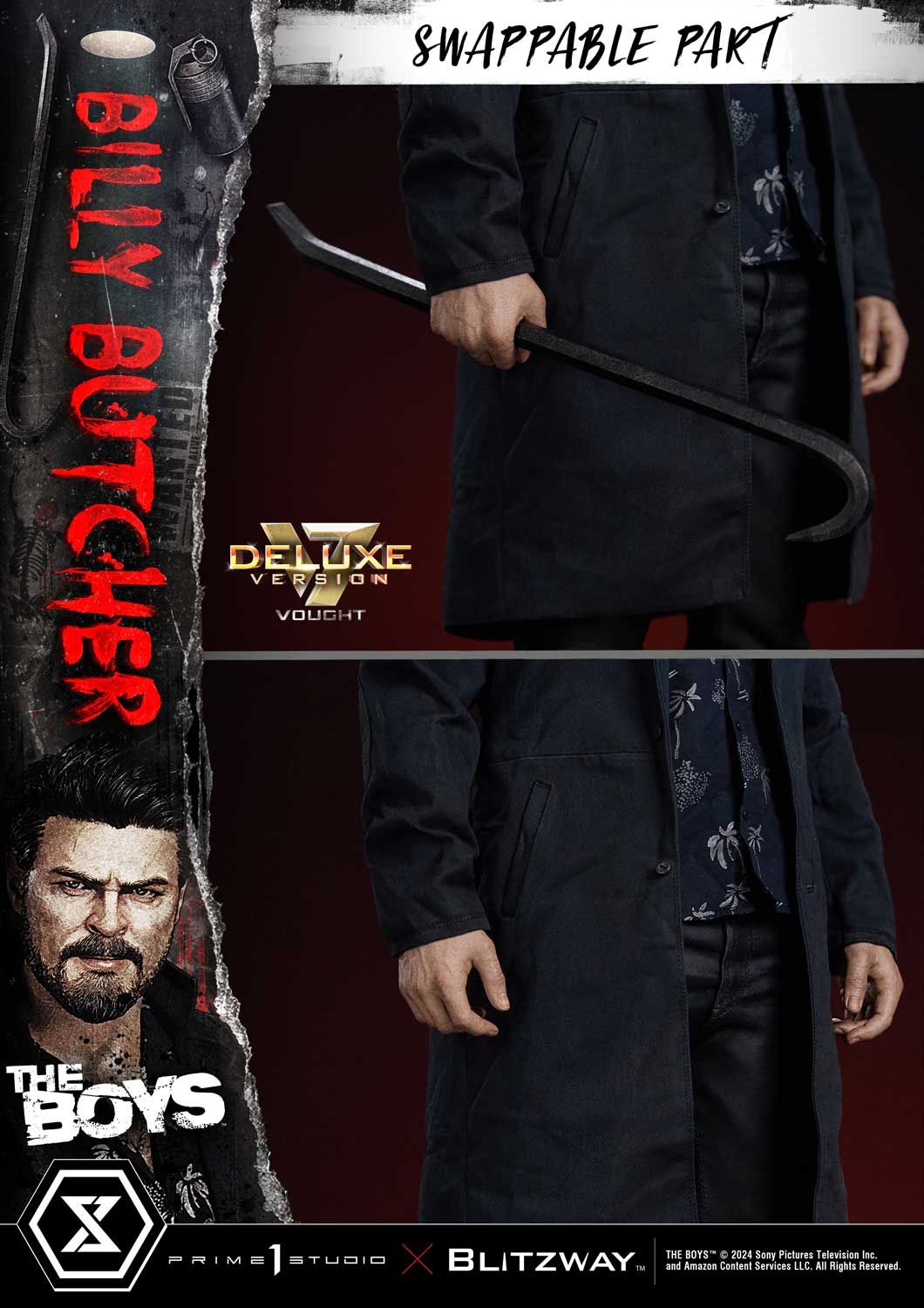 William “Billy” Butcher - The Boys - Prime 1 Studio – NZ Toys