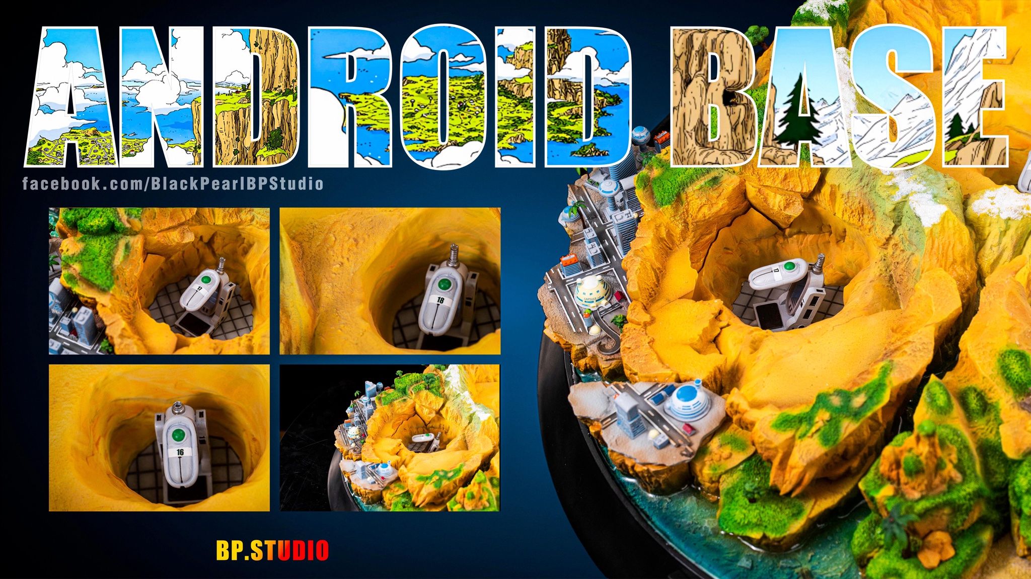 Androids Saga Combination Base - Dragon Ball - BP Studio – NZ Toys