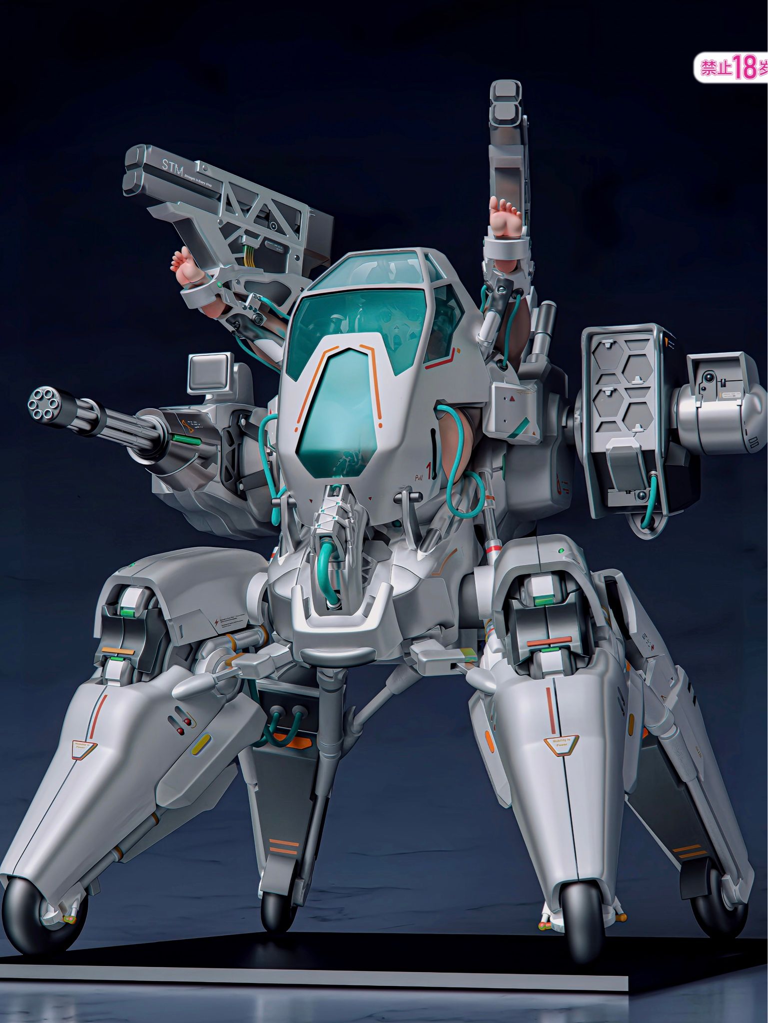 MVA-04 Peacock Spider - Original - YiRiTuanDui Studio – NZ Toys