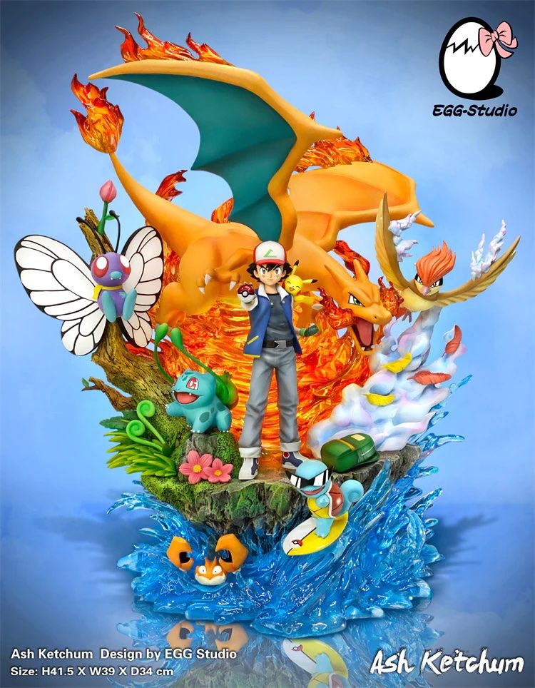 Ash Ketchum - Pokemon - EGG Studio – NZ Toys