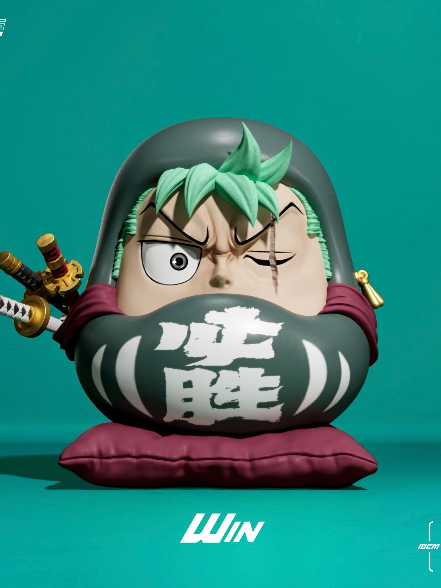 Zoro Daruma - One Piece - 7Stars Studio – NZ Toys