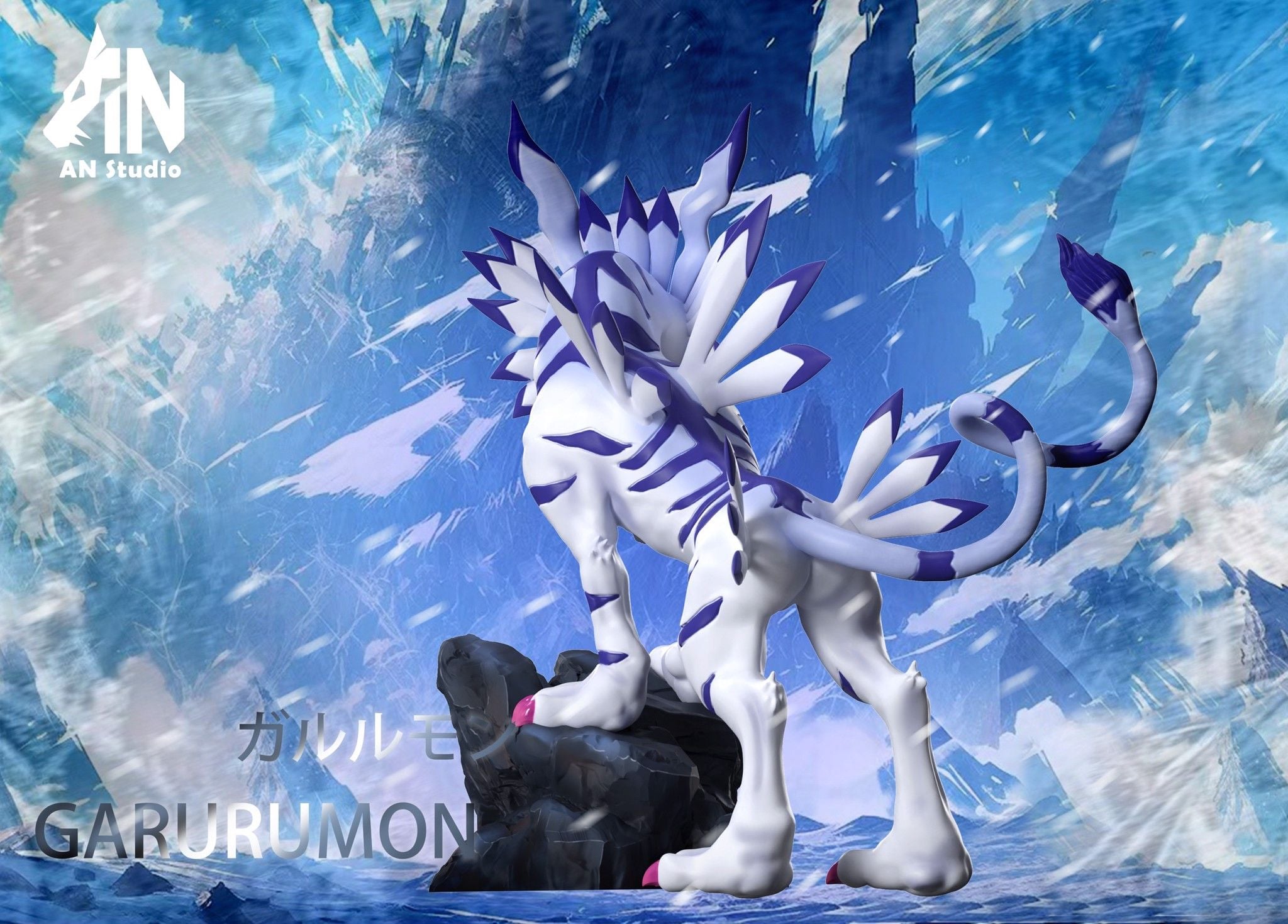 Garurumon - Digimon - AN Studio – NZ Toys