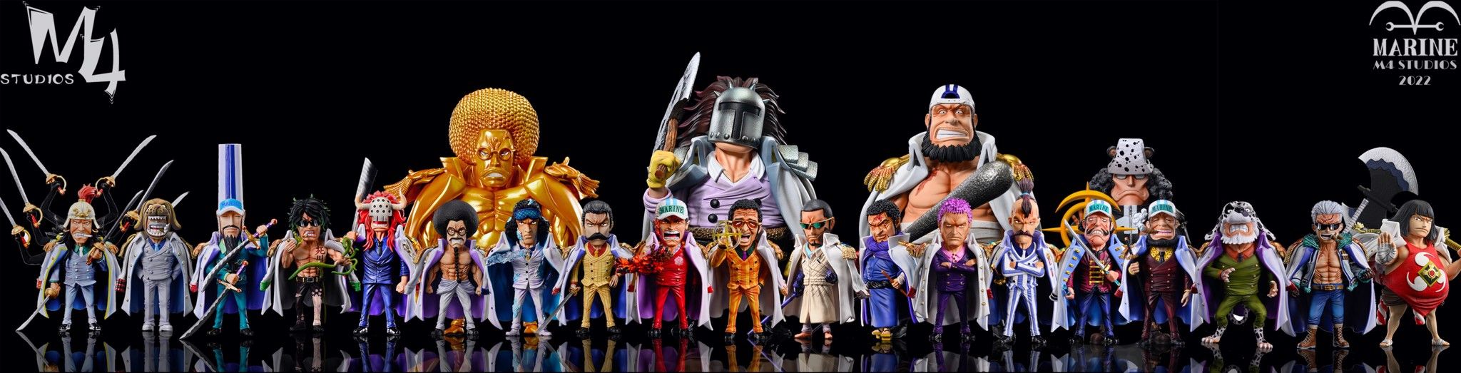 Yamakaji & Dalmatian - One Piece - M4 Studio – NZ Toys