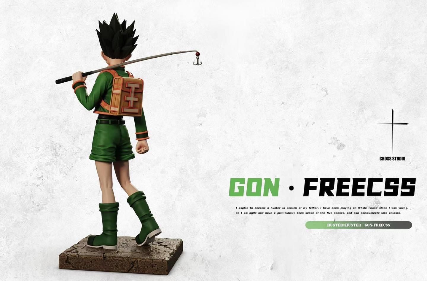 Gon Freecss - Hunter x Hunter - Cross Studio – NZ Toys