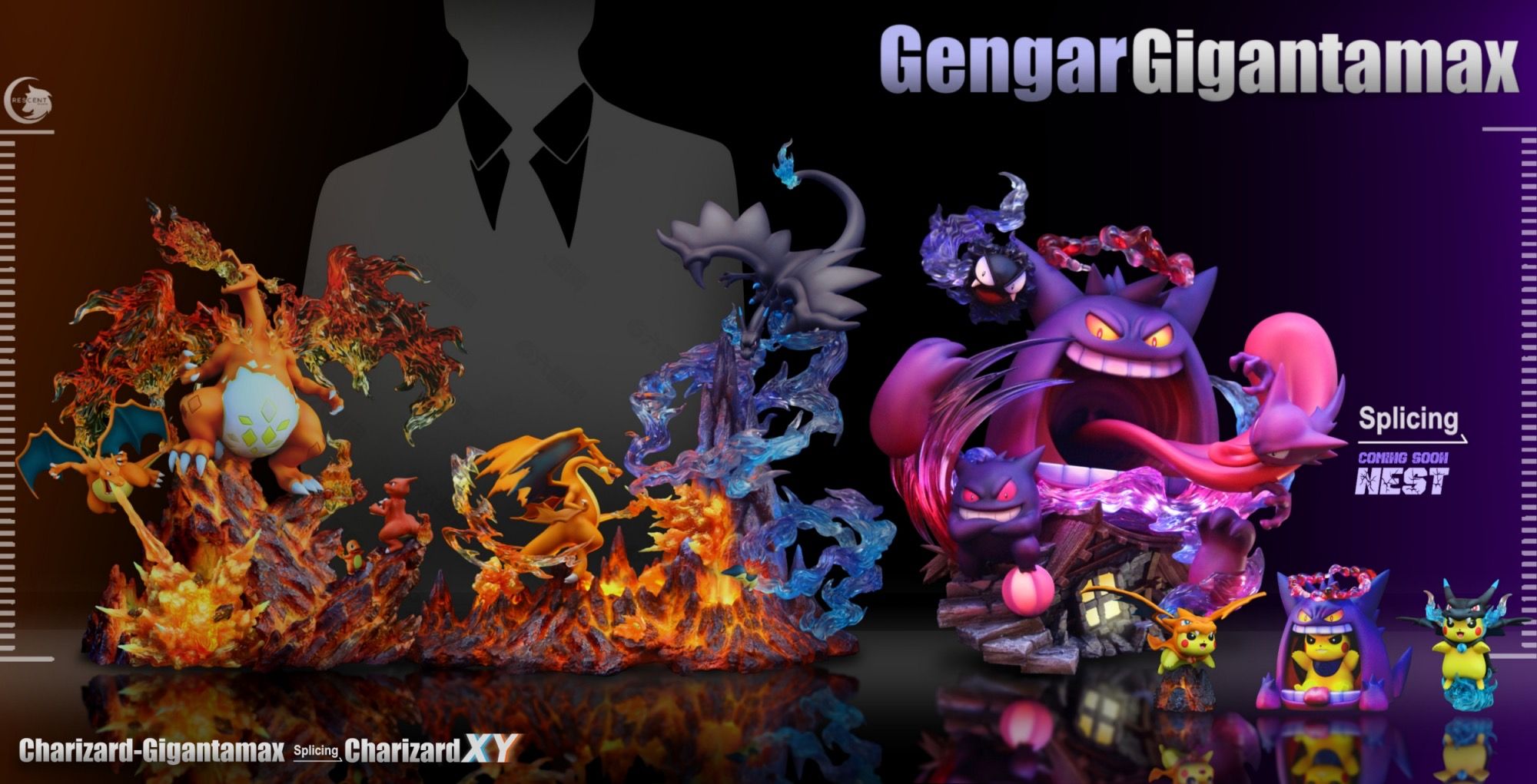 Gengar Gigantamax - Pokemon - Cresent Studio – NZ Toys