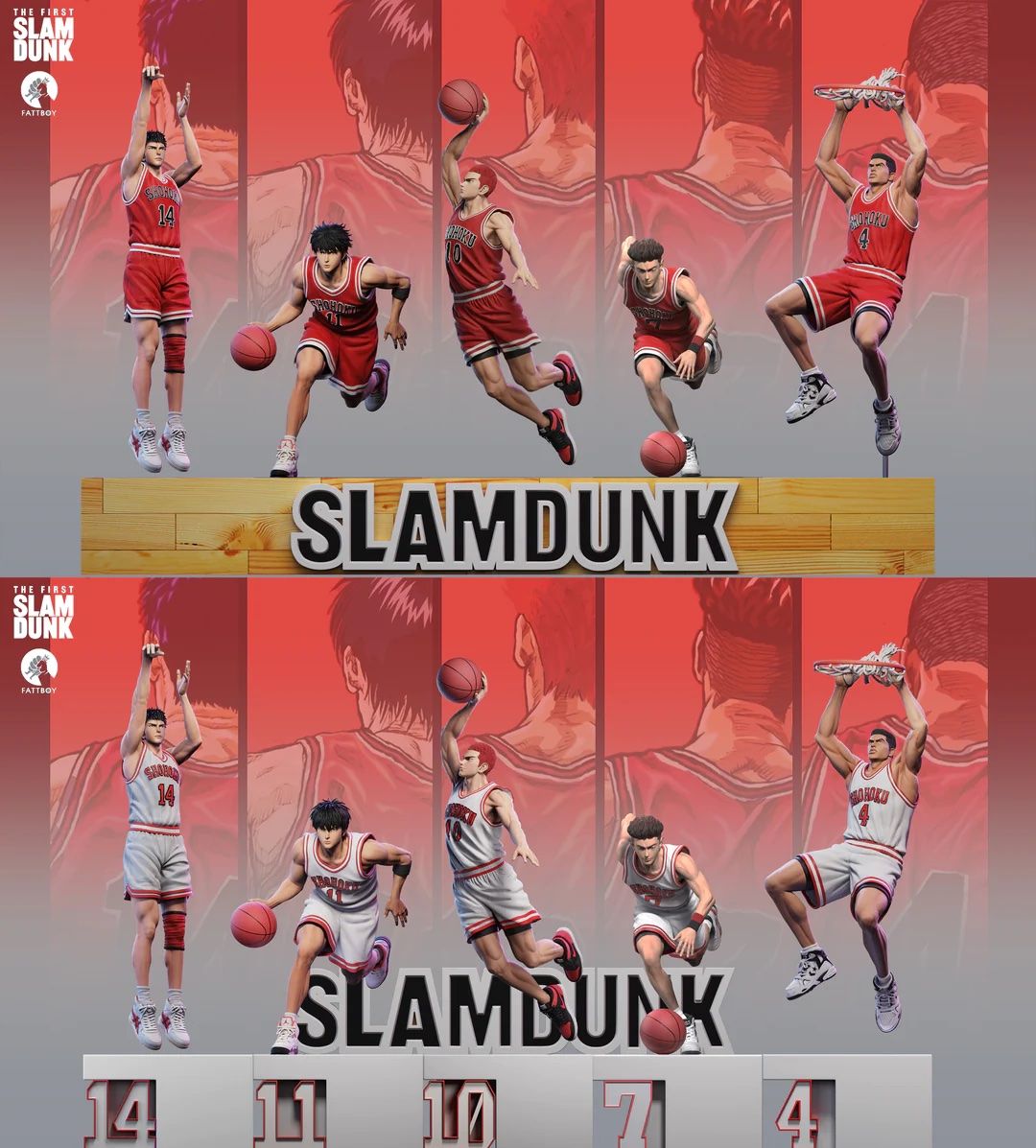 Hisashi Mitsui - Slam Dunk - Fattboy Studio – NZ Toys