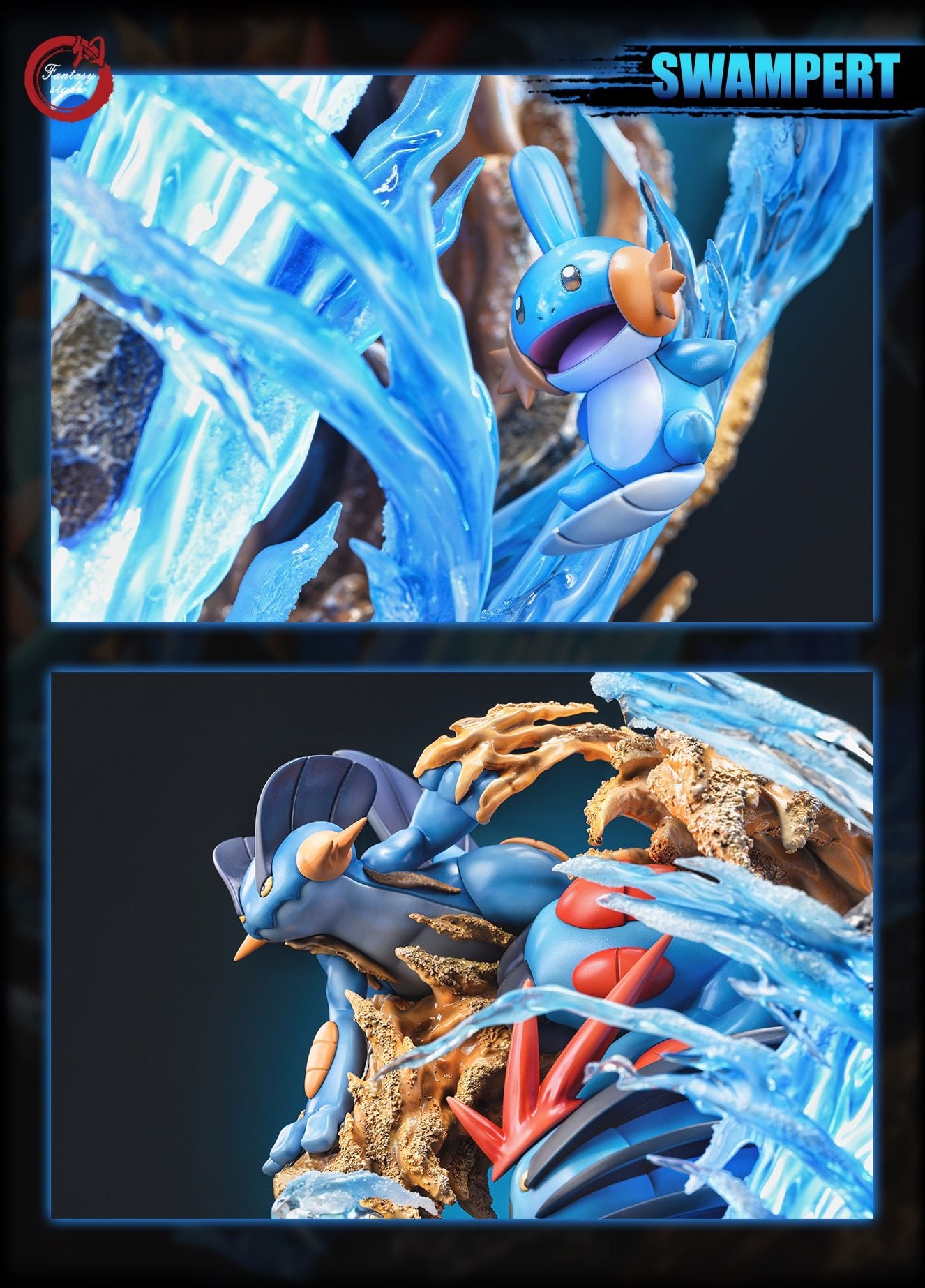Swampert Family - Pokemon - Fantasy Studio – NZ Toys