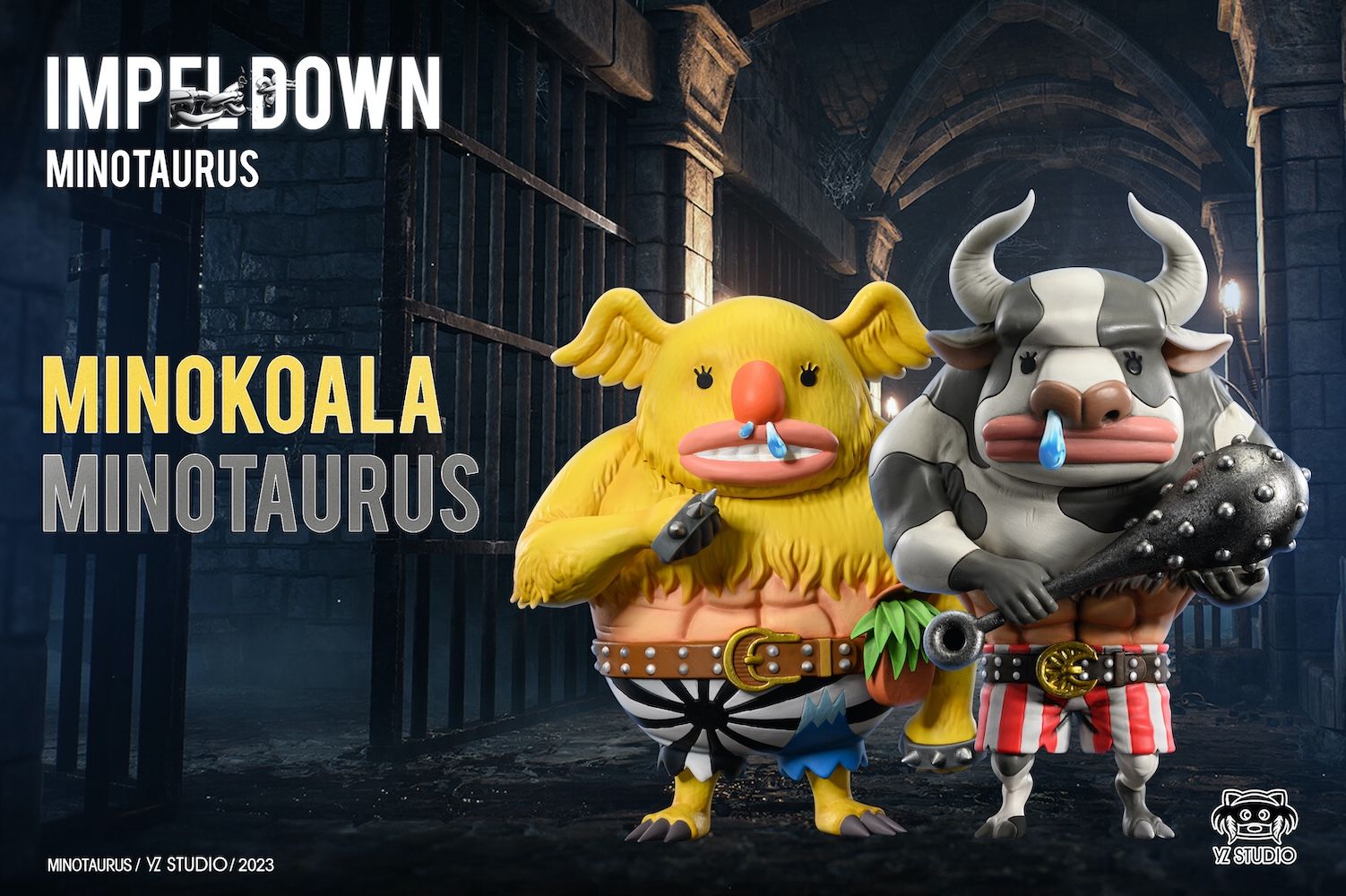 Minokoala & Minotaurus - One Piece - YZ Studio – NZ Toys