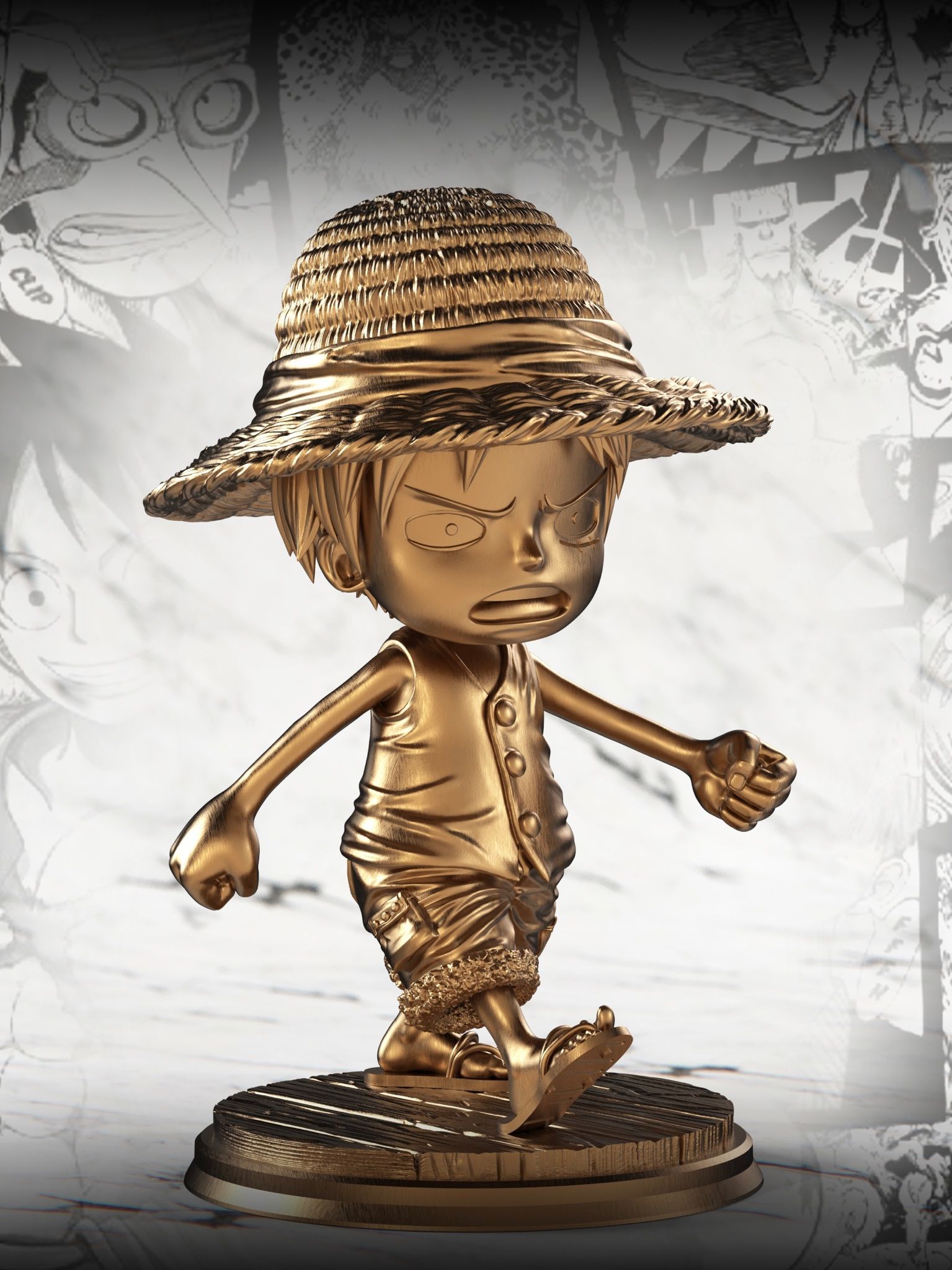 Luffy Red Roc - One Piece - LX Studio – NZ Toys