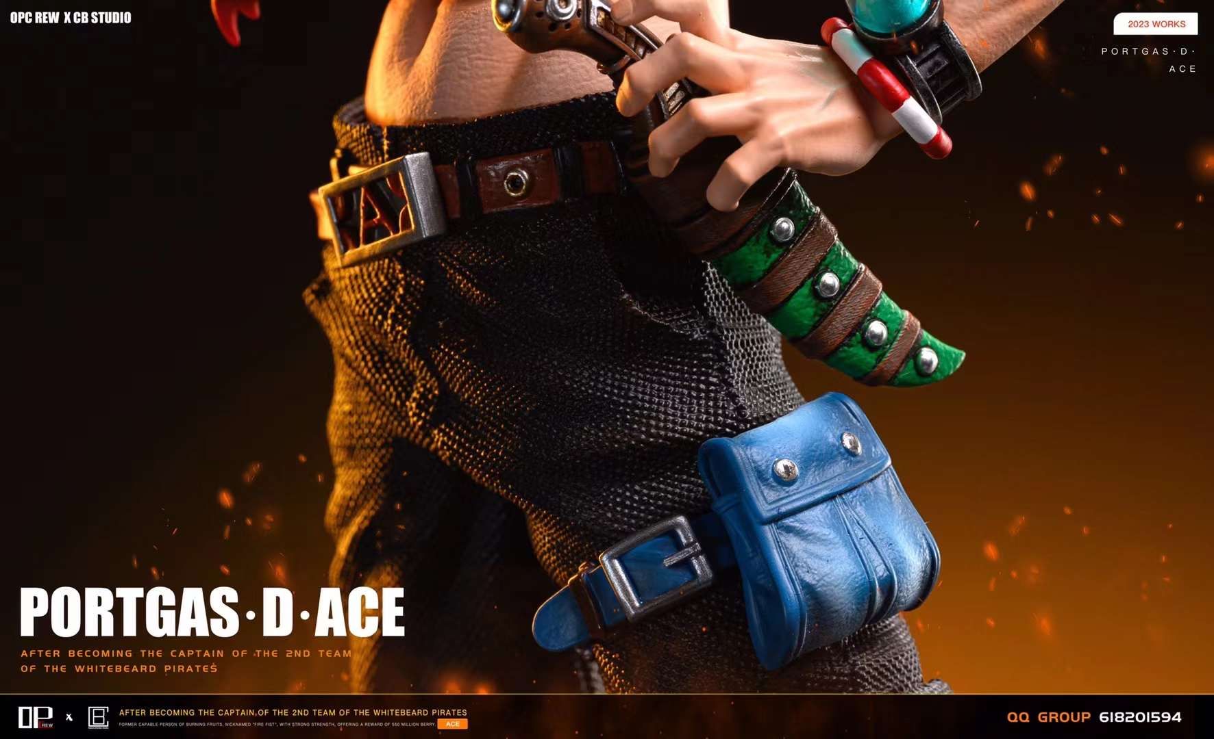 Portgas D. Ace - One Piece - OP Crew x CB Studio – NZ Toys