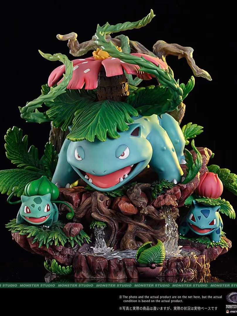 Venusaur - Pokemon - Monster Studio – NZ Toys