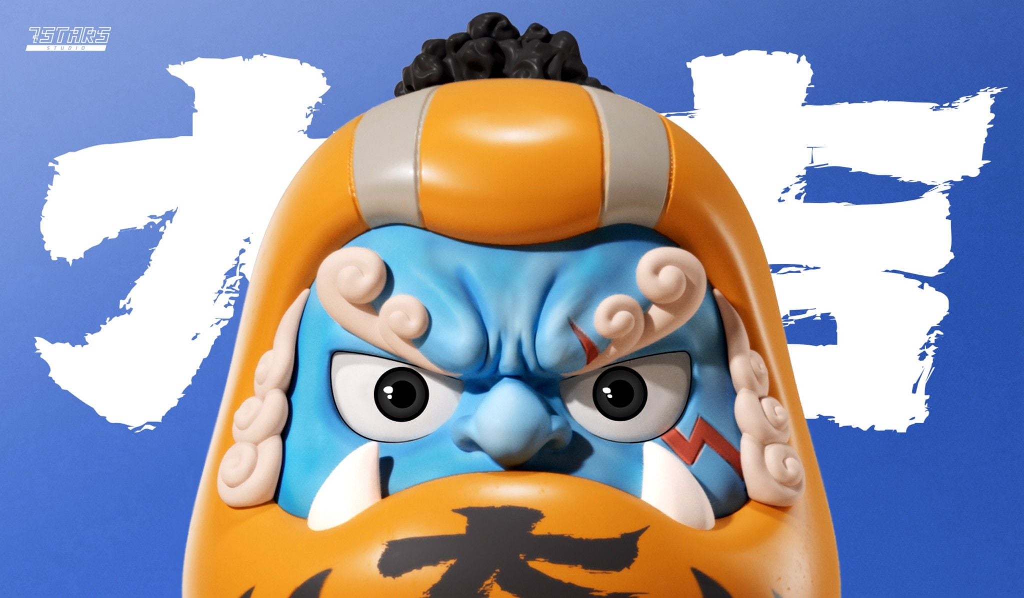 Jinbei Daruma - One Piece - 7 Stars Studio – NZ Toys