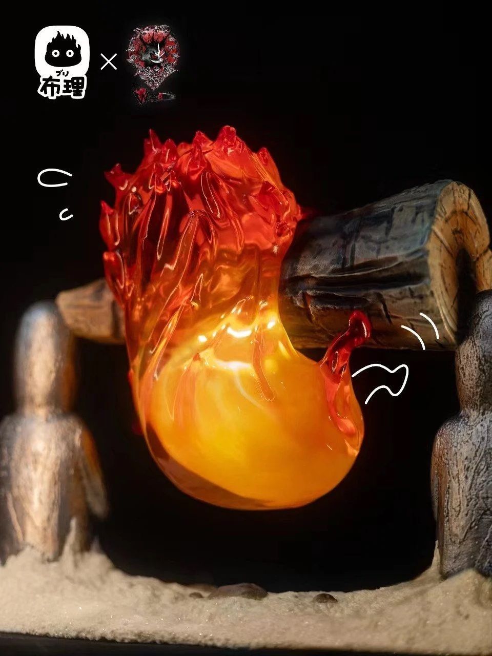 Calcifer - How'l Moving Castle - Buri Studio x Weare A Design Studio – NZ Toys