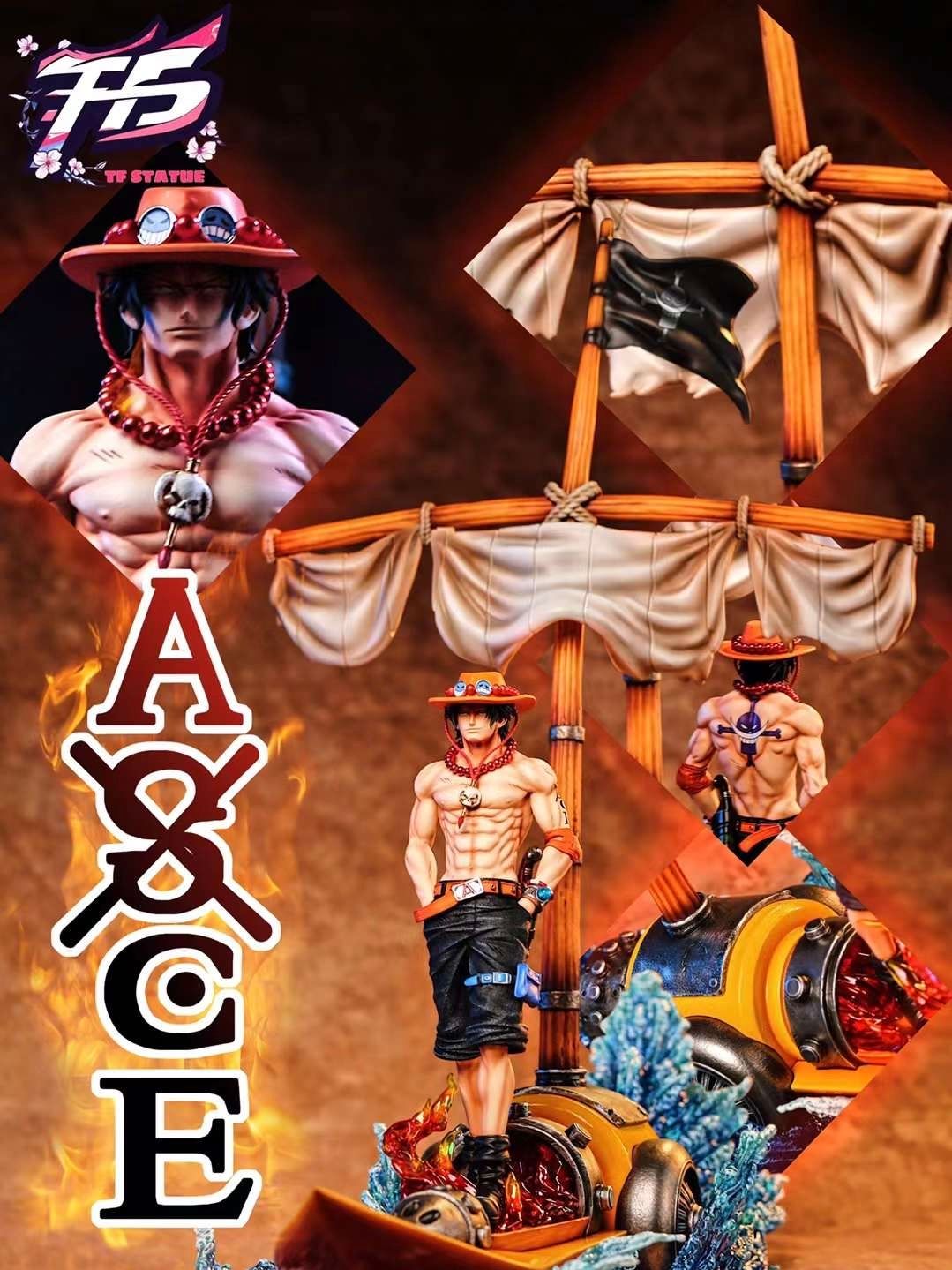 Portgas D. Ace - One Piece - TF Statue Studio – NZ Toys