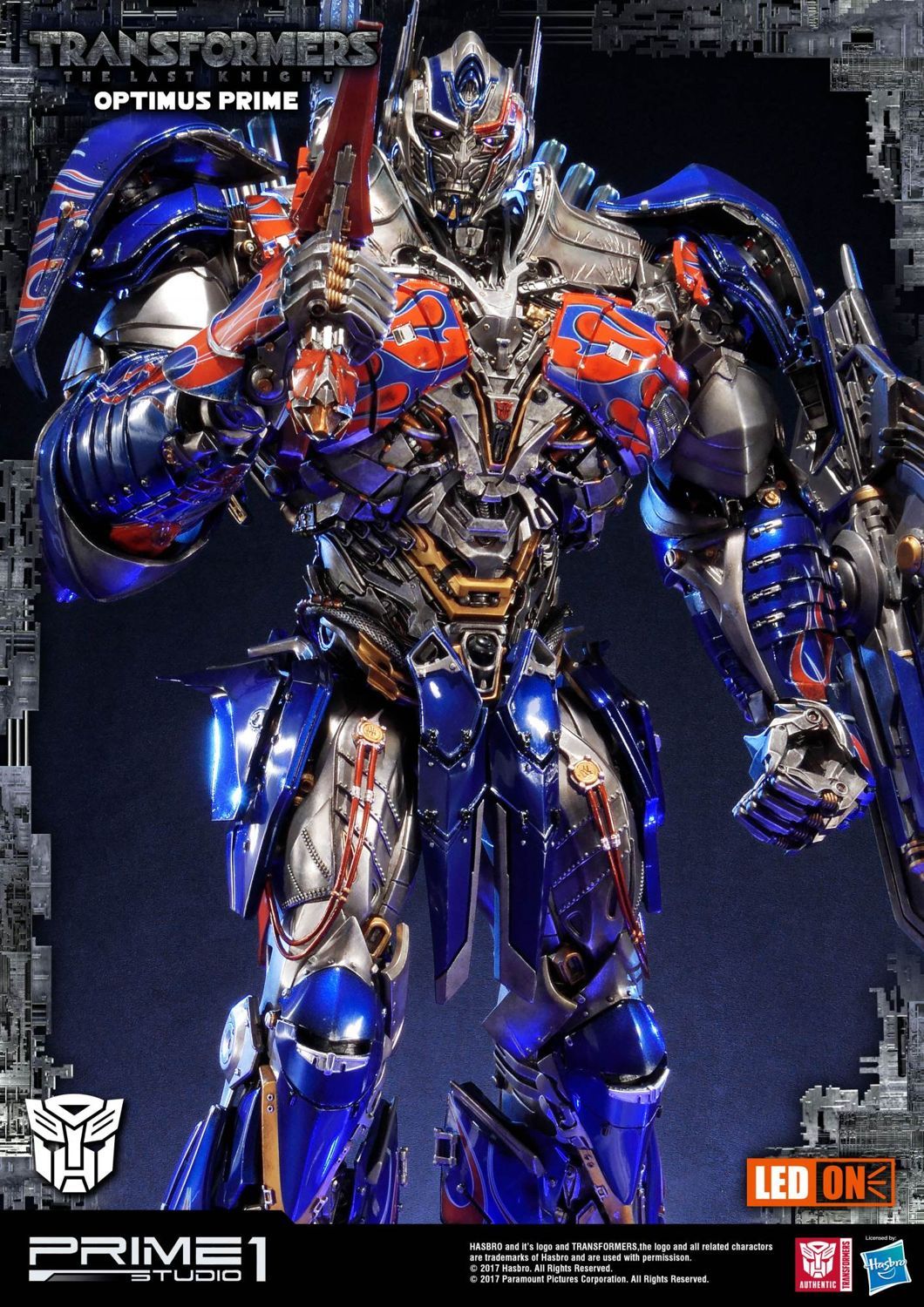 Optimus Prime - Transformers: The Last Knight - Prime 1 Studio (MMTFM ...