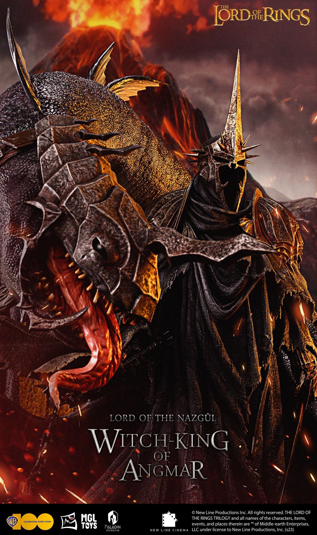 Witch King of Angmar - Lord Of The Rings - MGL Paladin Studio – NZ Toys