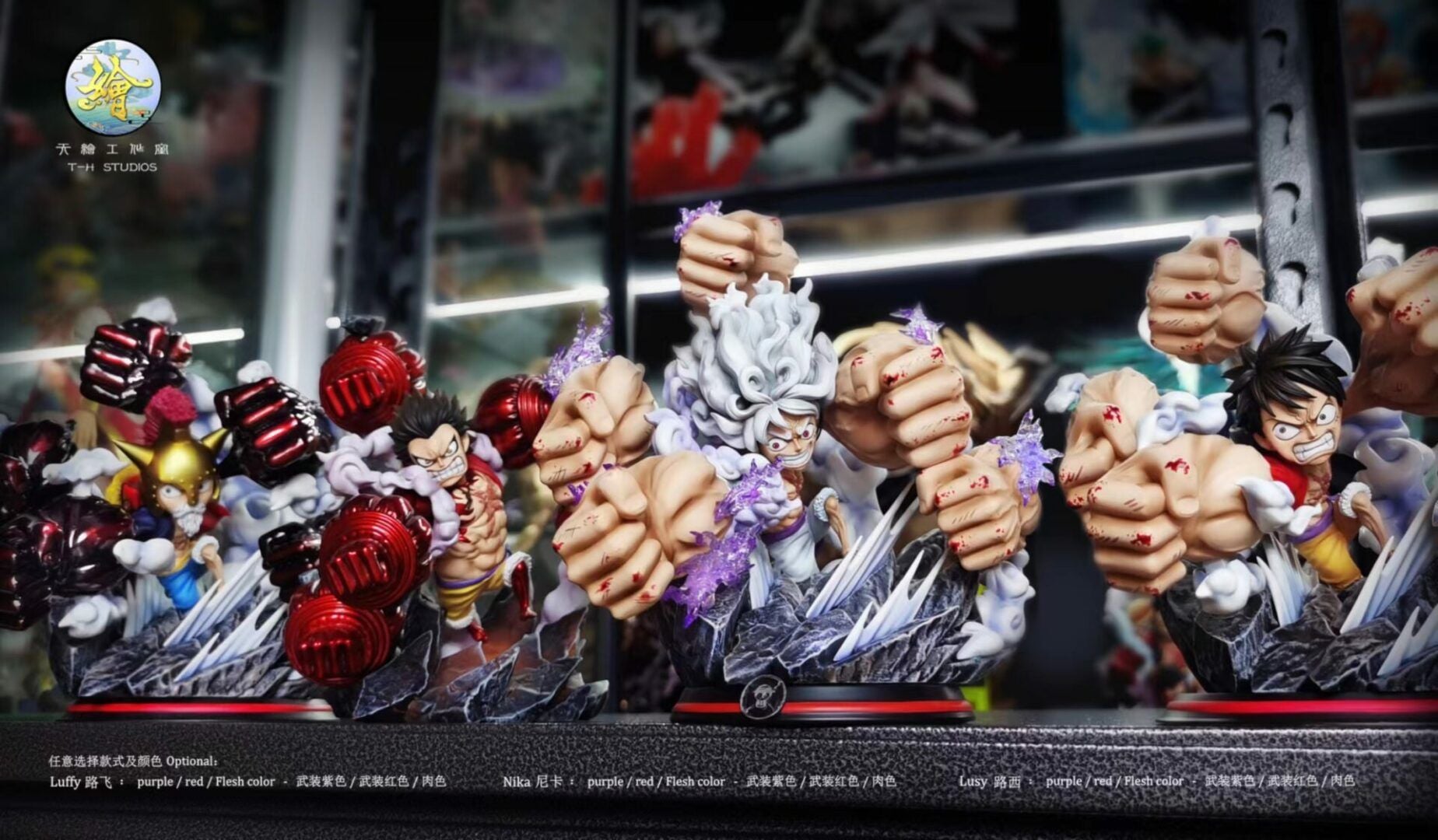 Luffy & Lucy & Nika - One Piece - TH Studio – NZ Toys