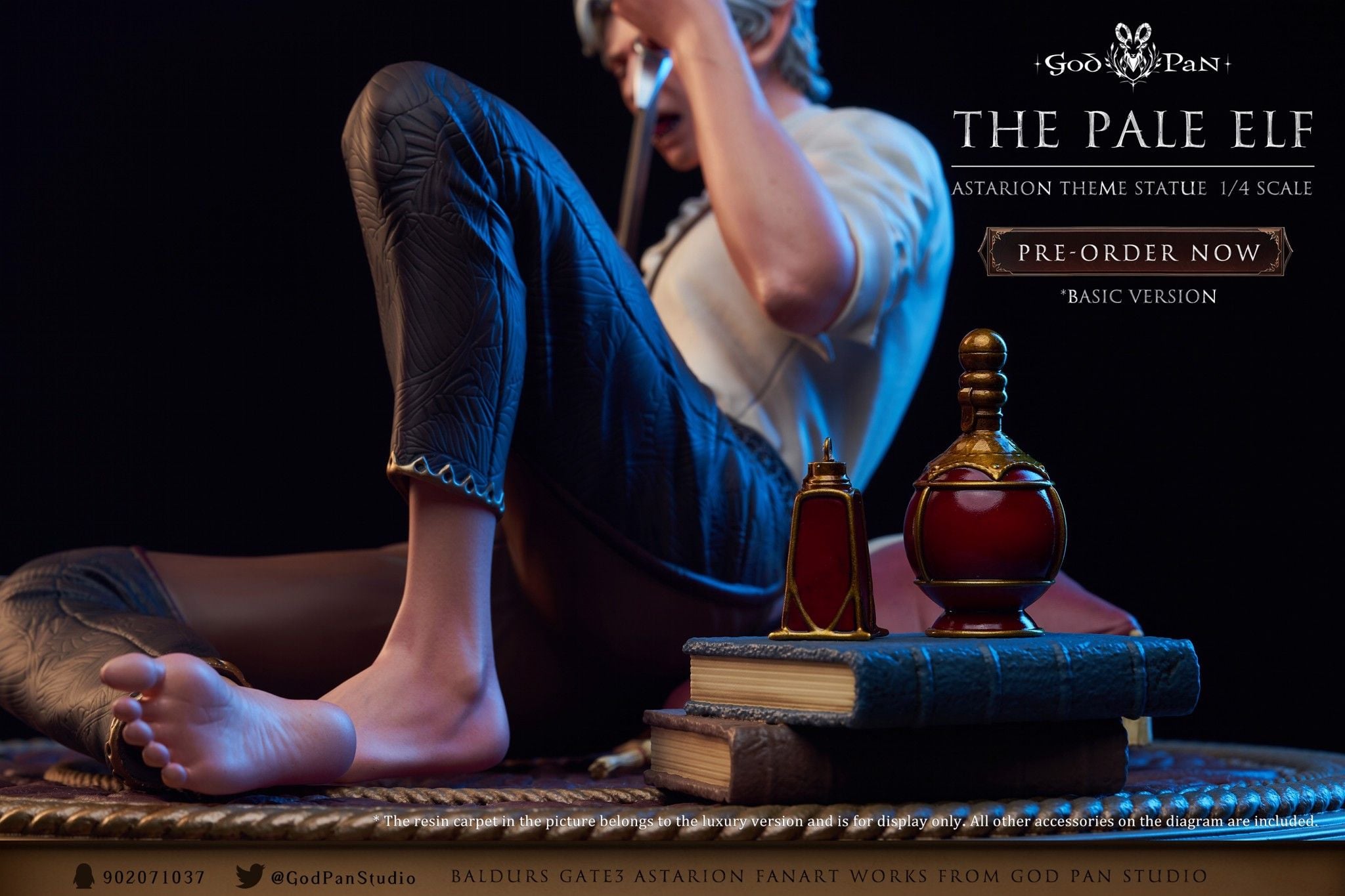 The Pale Elf NSFW - Baldur’s Gate - God Pan Studio – NZ Toys