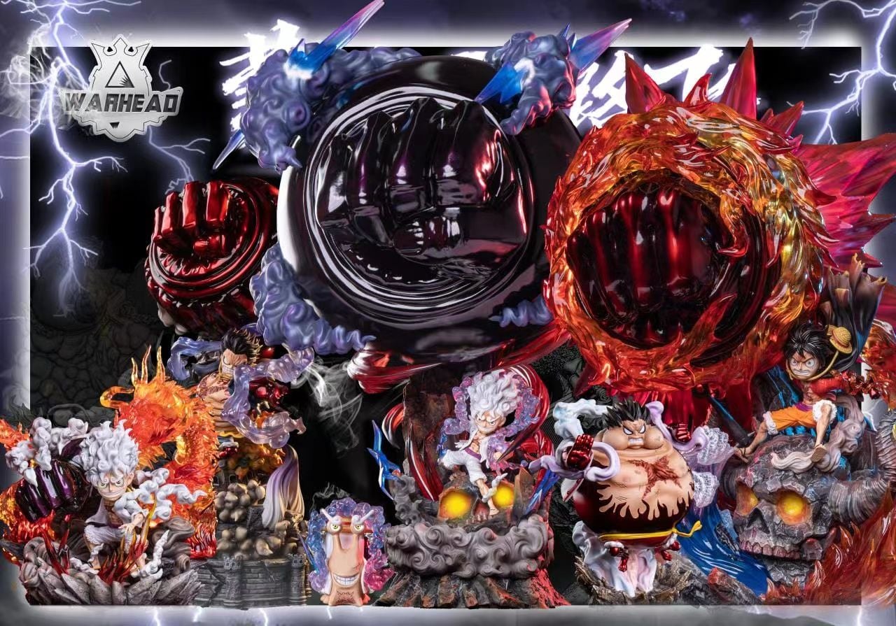 Luffy Red Roc & DenDen - One Piece - Warhead Studio – NZ Toys