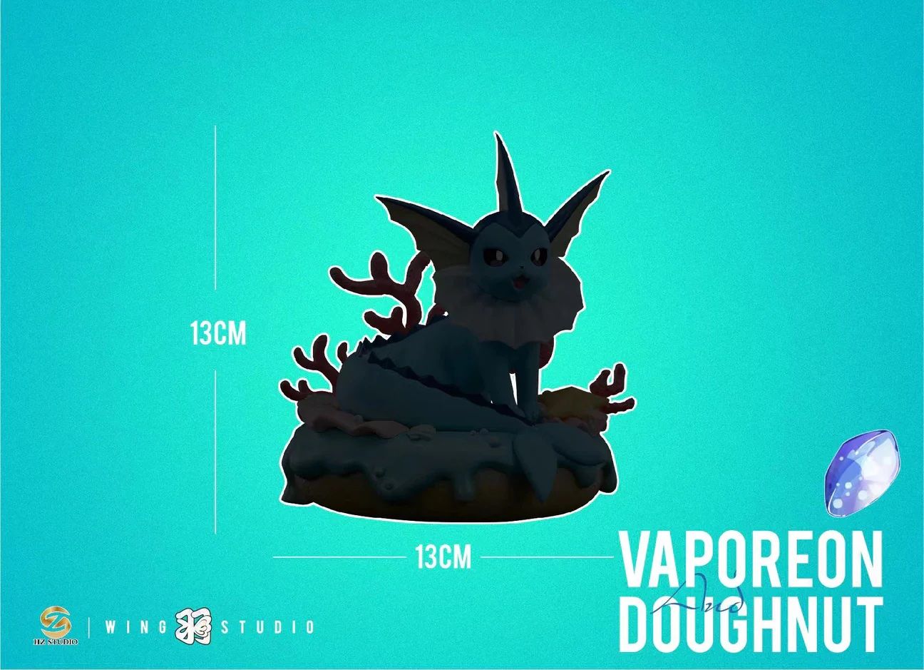 Vaporeon Doughnut - Pokemon - Wing Studio – NZ Toys