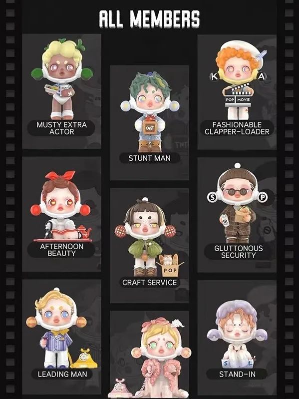 Blindbox SKULLPANDA Action Cut - POPMART – NZ Toys