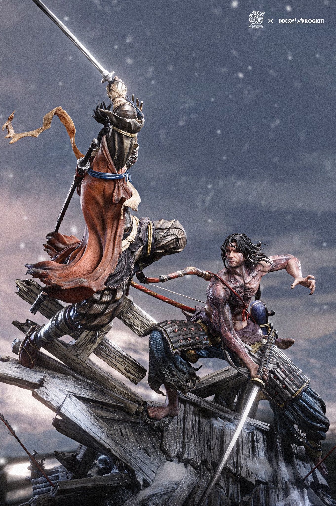 Sekiro Vs Genichiro Sekiro Corgi Pro Kit Nz Toys