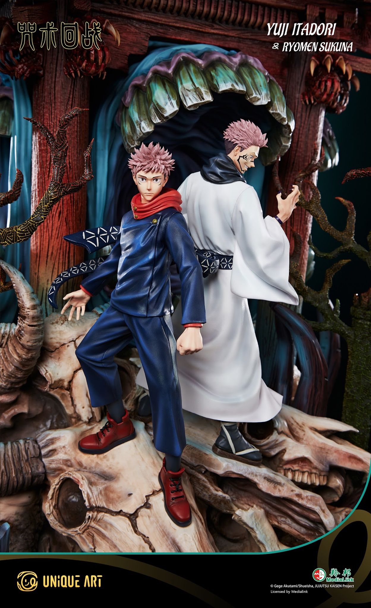 Sukuna & Itadori - Jujutsu Kaisen - Unique Art – NZ Toys