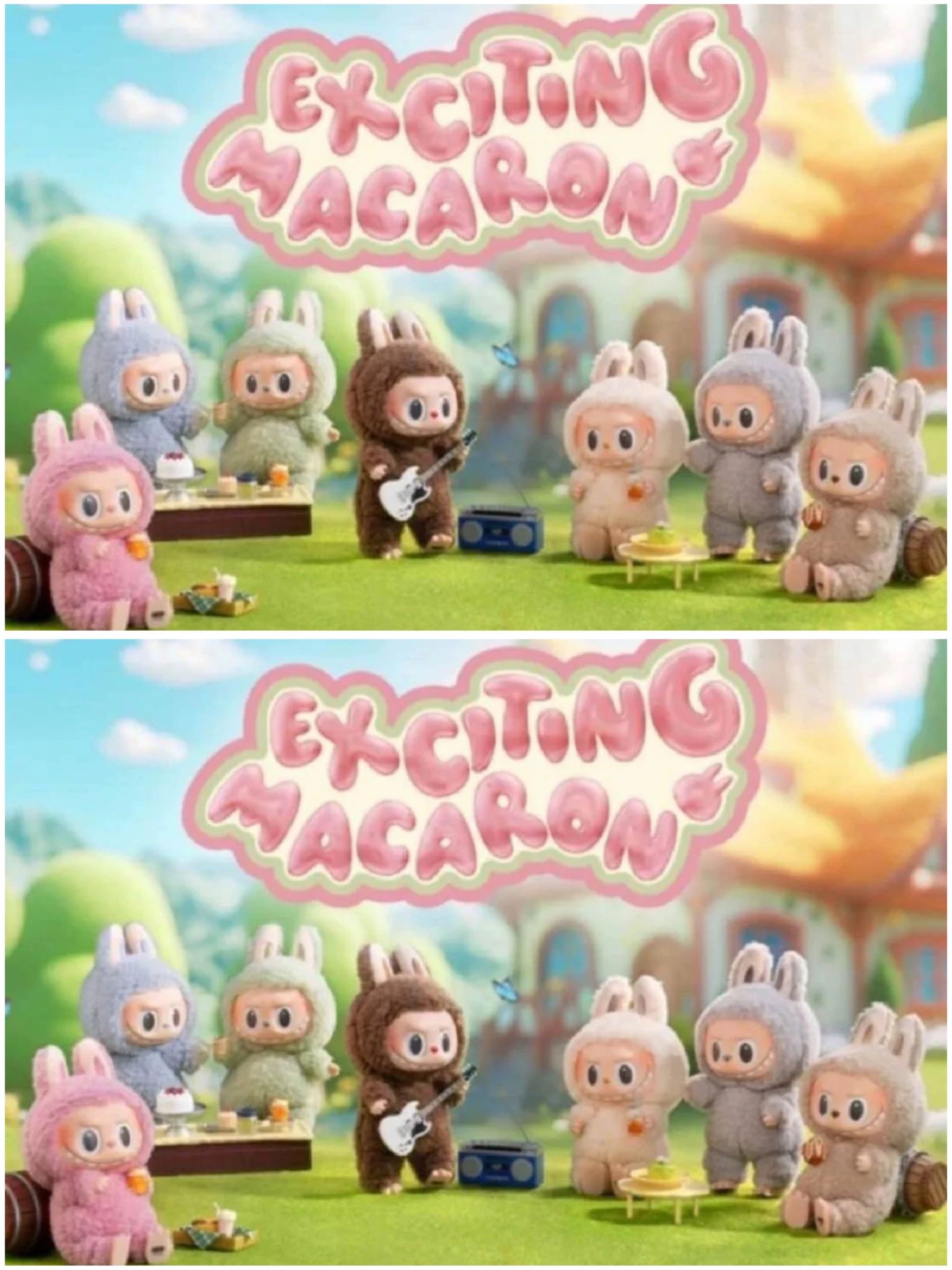 Blindbox Labubu Exciting Macaron - POPMART – NZ Toys