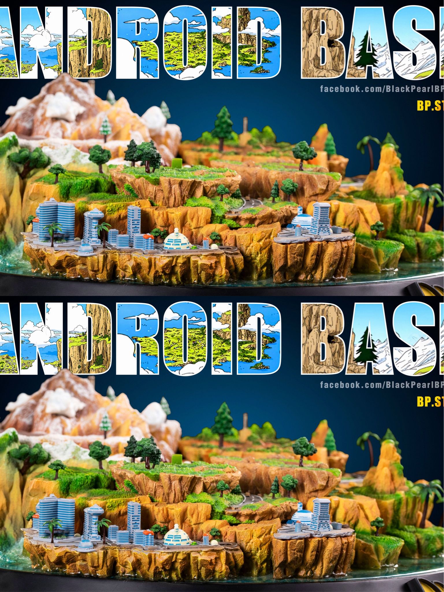 Androids Saga Combination Base - Dragon Ball - BP Studio – NZ Toys