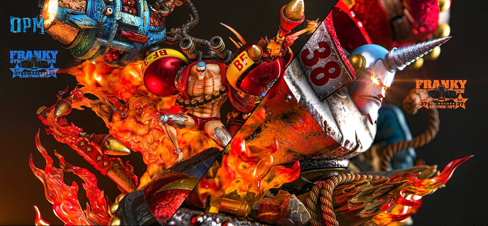 Franky - One Piece - OPM Studio – NZ Toys