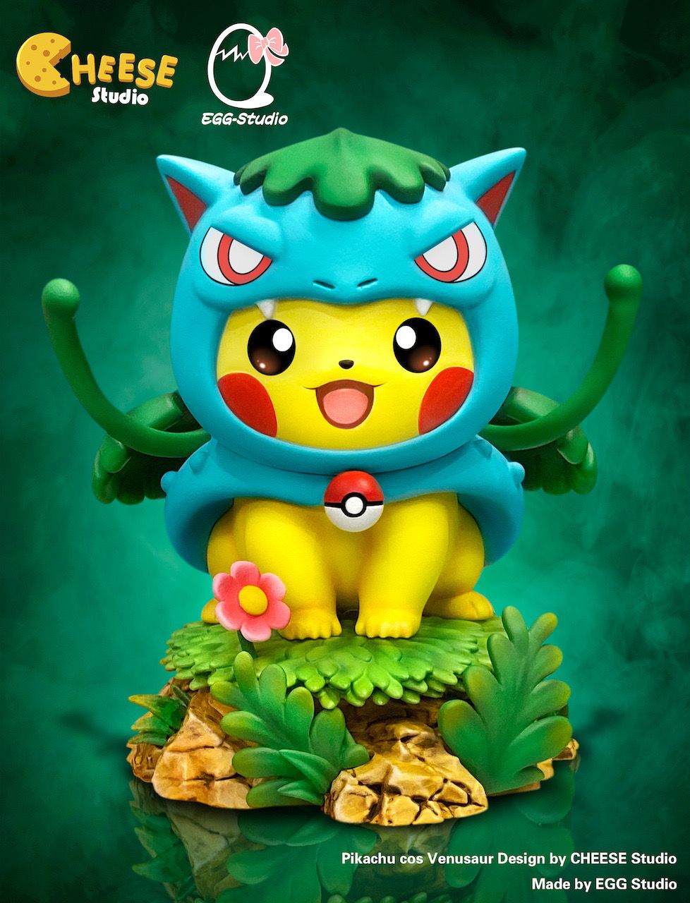 Pikachu cos Venusaur - Cheese Studio x EGG Studio – NZ Toys