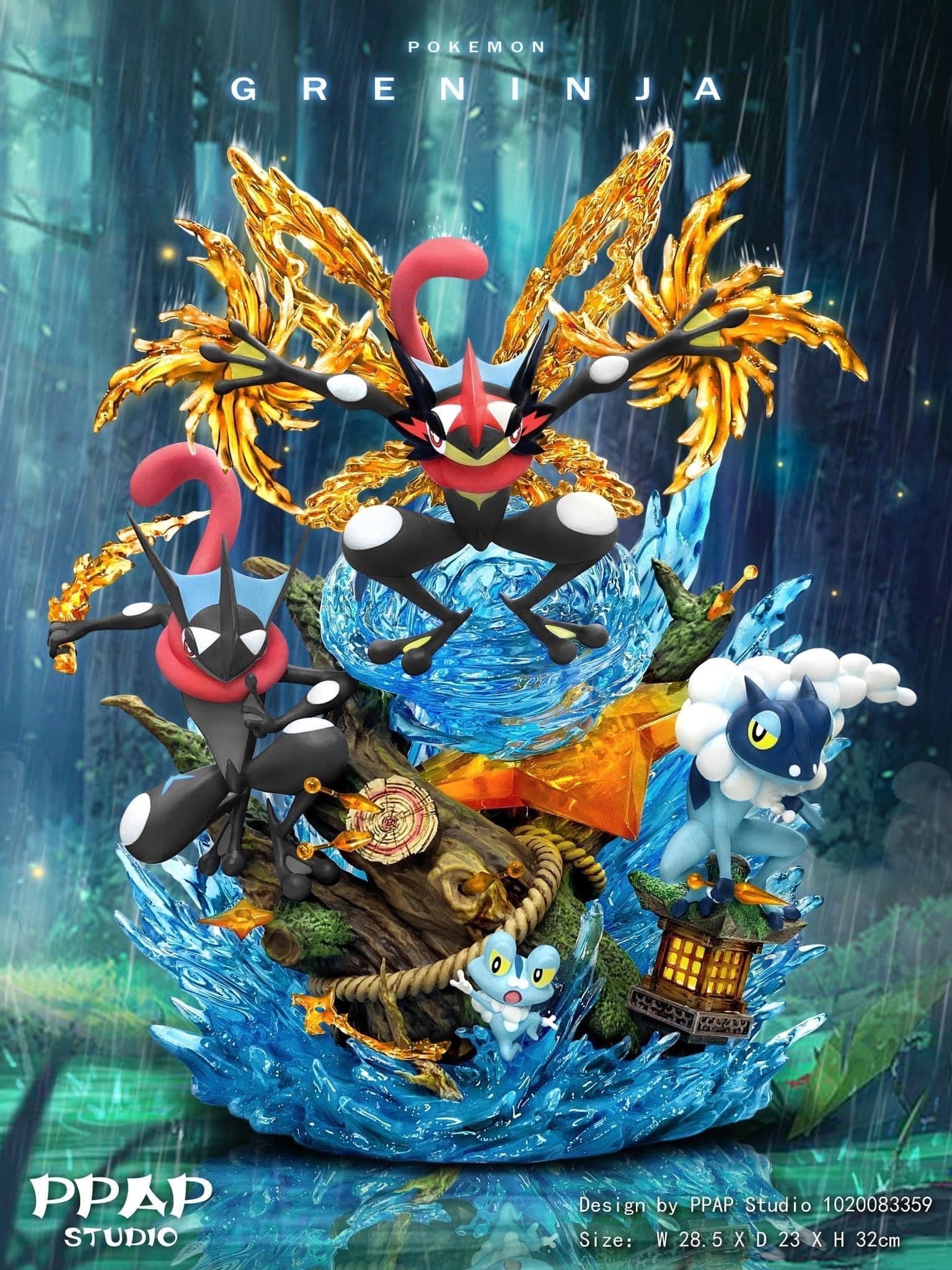 Greninja Family - PAPP Studio – NZ Toys