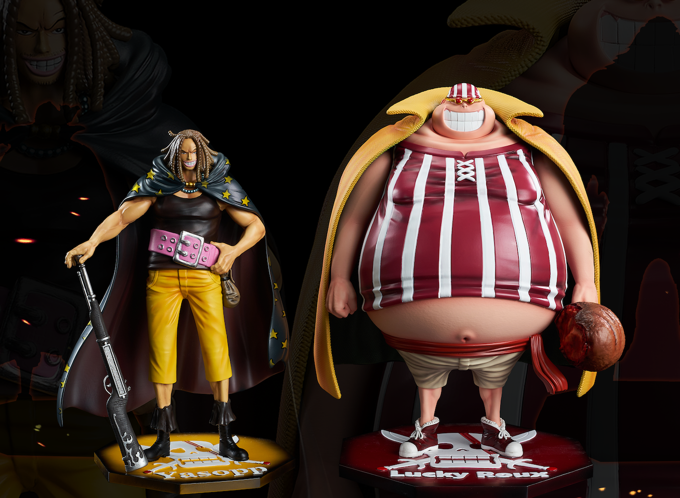 Lucky Roo & Yasopp - One Piece - Black Studio – NZ Toys
