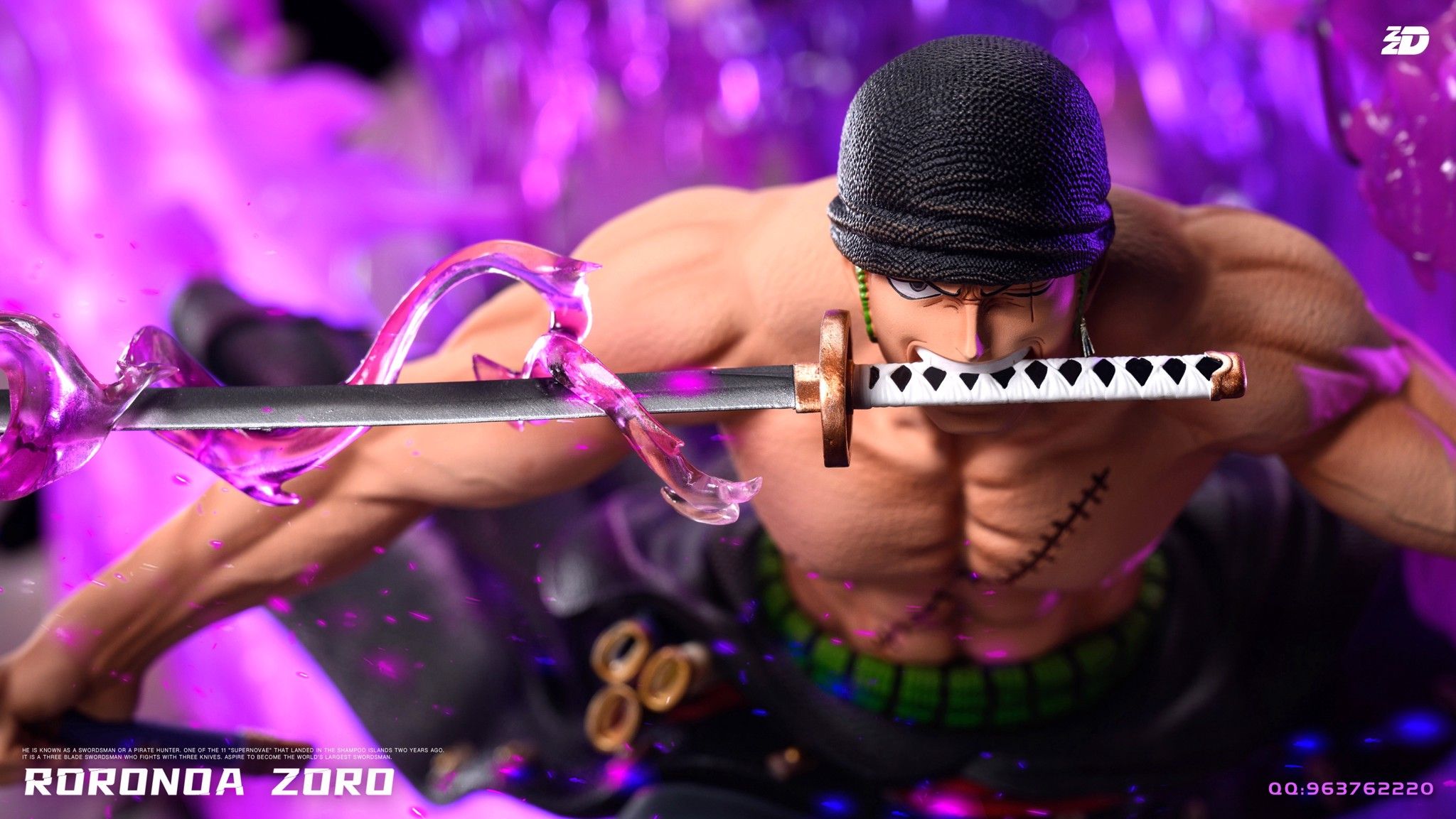 Roronoa Zoro - One Piece - ZZDD Studio – NZ Toys
