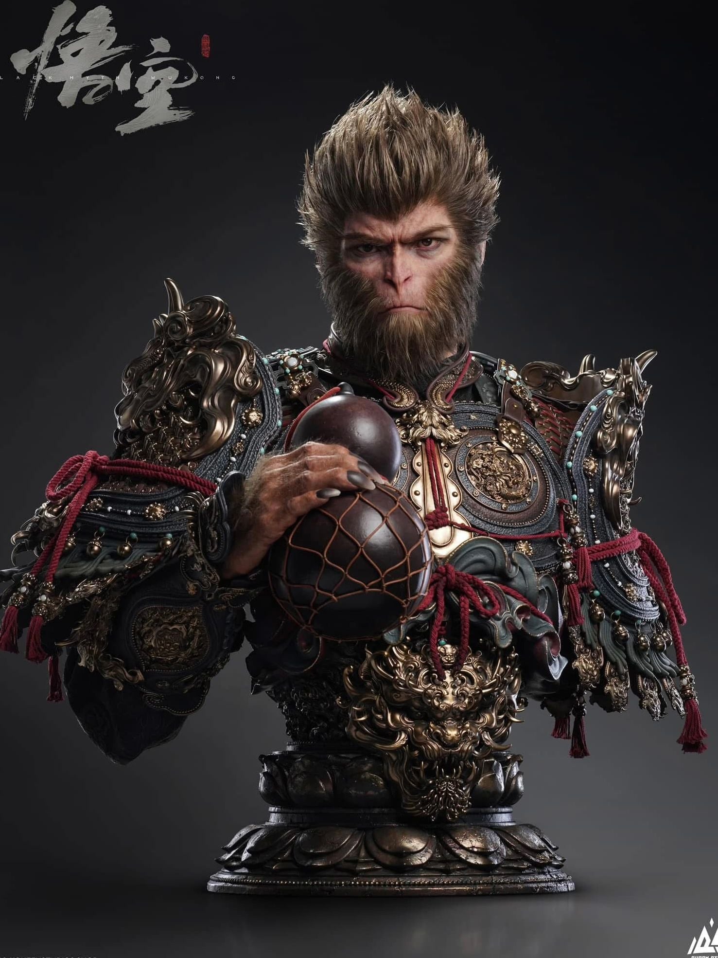 Bust Wukong - Black Myth: Wukong - Queen Studio (Licensed) – NZ Toys