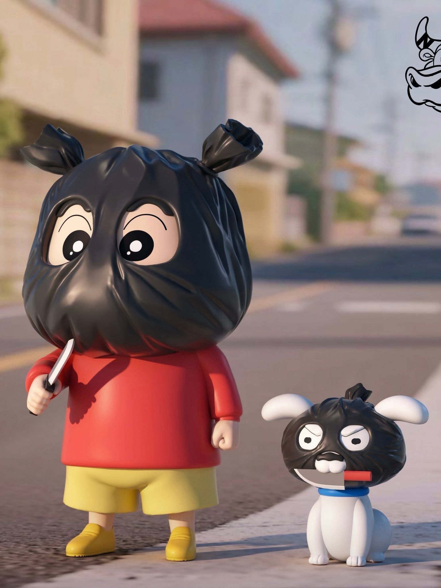 Thief Shin-chan - Crayon Shin-chan - NIUZI Studio – NZ Toys