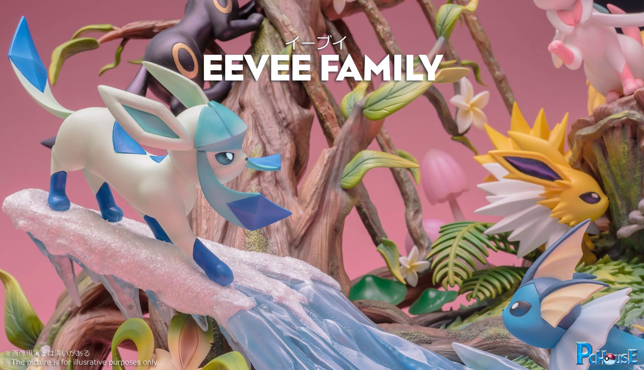 Eevee Family - Pokemon - PcHouse Studio – NZ Toys