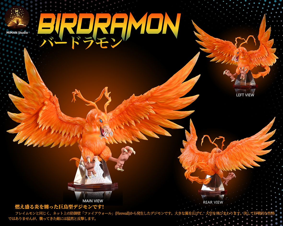 Birdramon - Digimon - Miman Studio – NZ Toys
