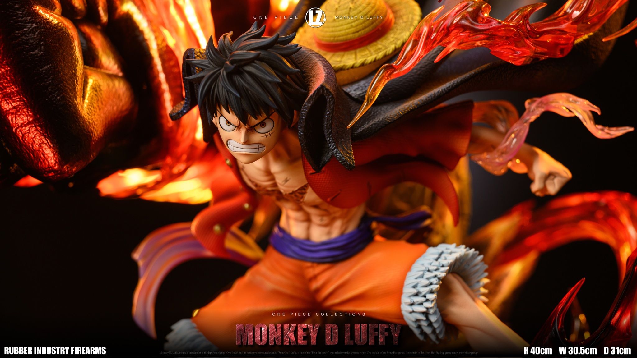 Luffy Red Roc - One Piece - LZ Studio – NZ Toys