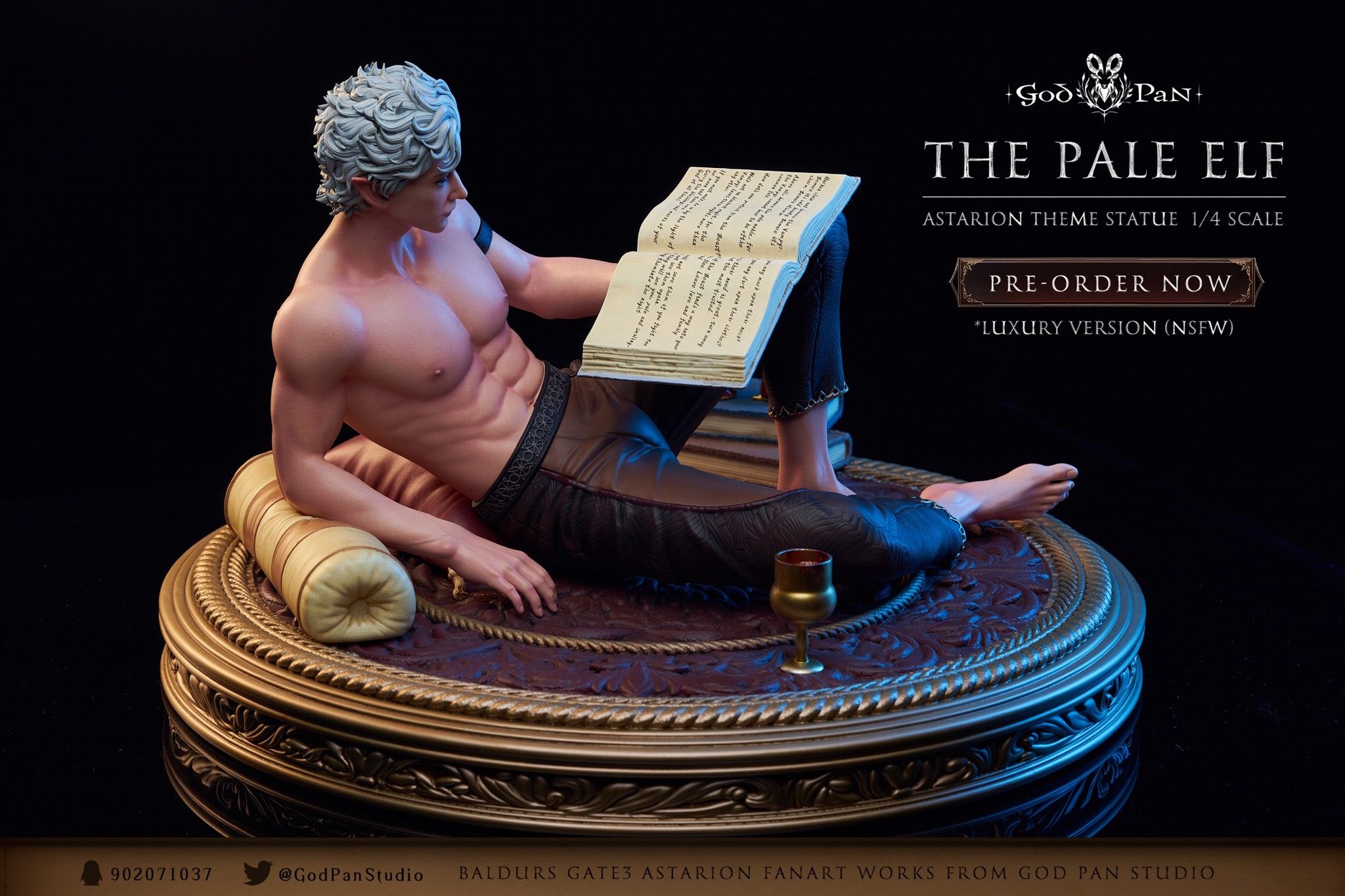 The Pale Elf NSFW - Baldur’s Gate - God Pan Studio – NZ Toys