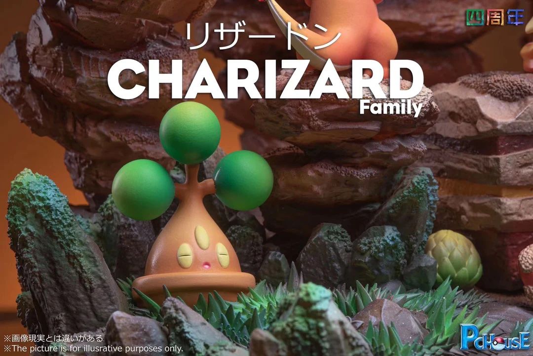 Charizard Family - Pokemon - PCHouse Studio – NZ Toys