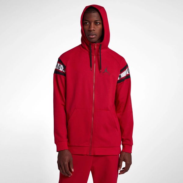 Jacket Jordan Red/Black Logo – H2sneaker