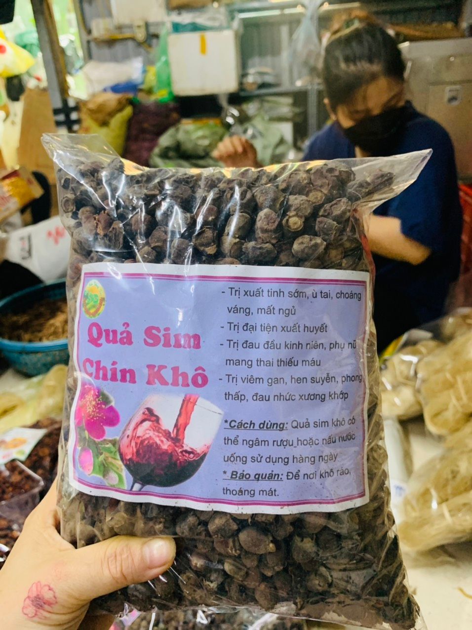 1kg Sim khô, sim rừng khô, trái sim khô – Thảo Dược 2B