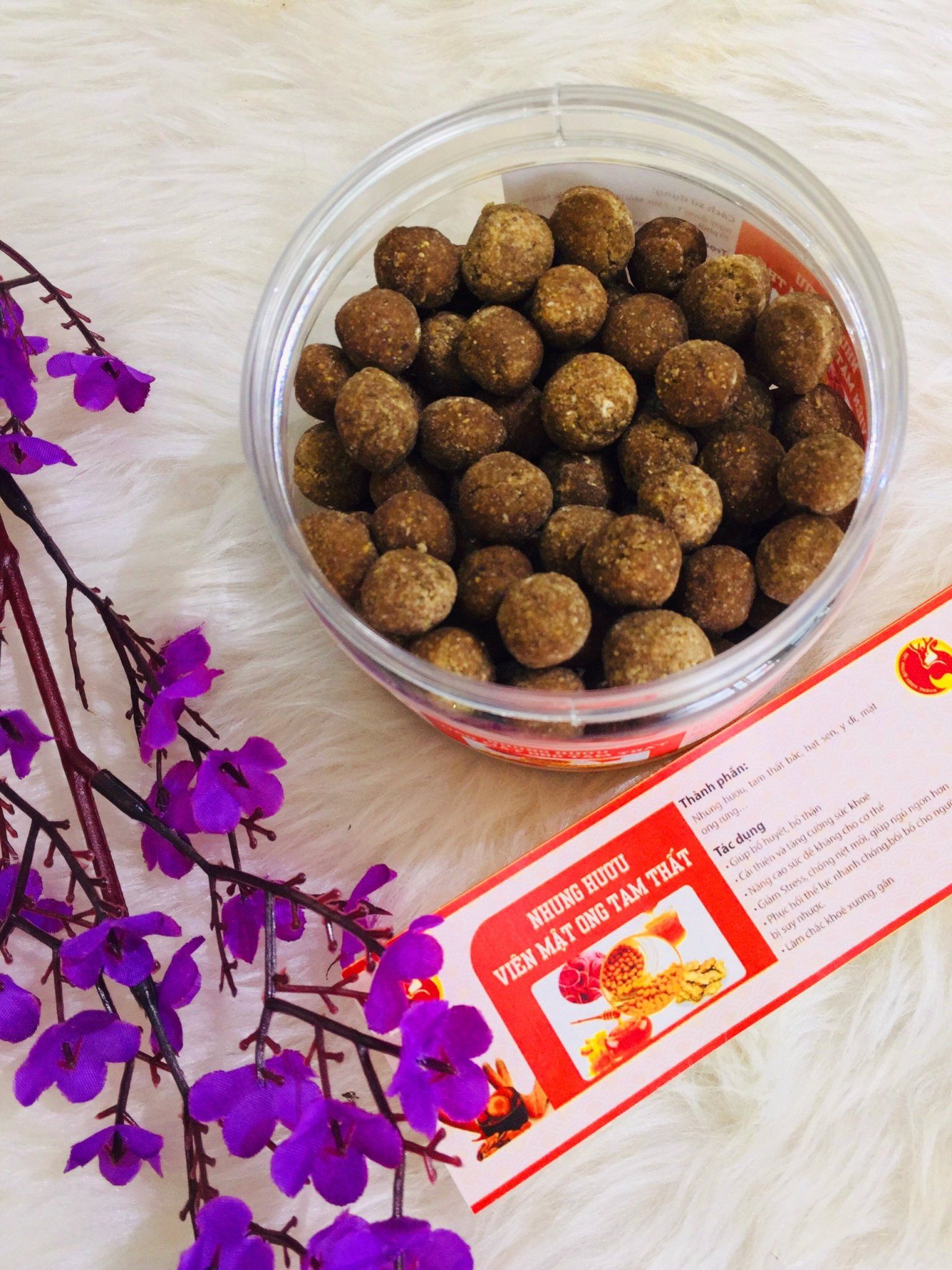 Viên nhung hươu tam thất mật ong 200g – Thảo Dược 2B