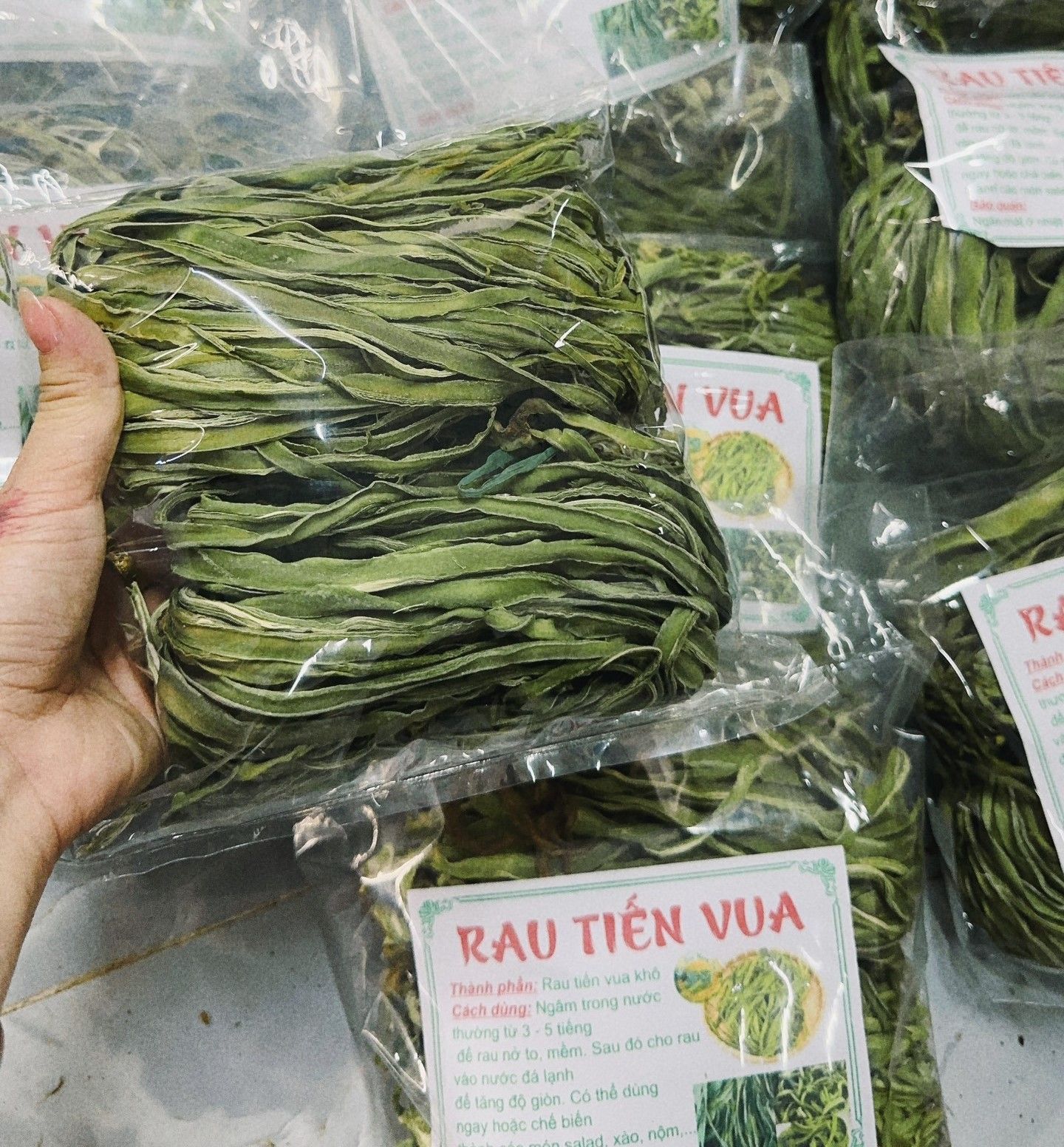 Rau tiến vua khô 1kg – Thảo Dược 2B
