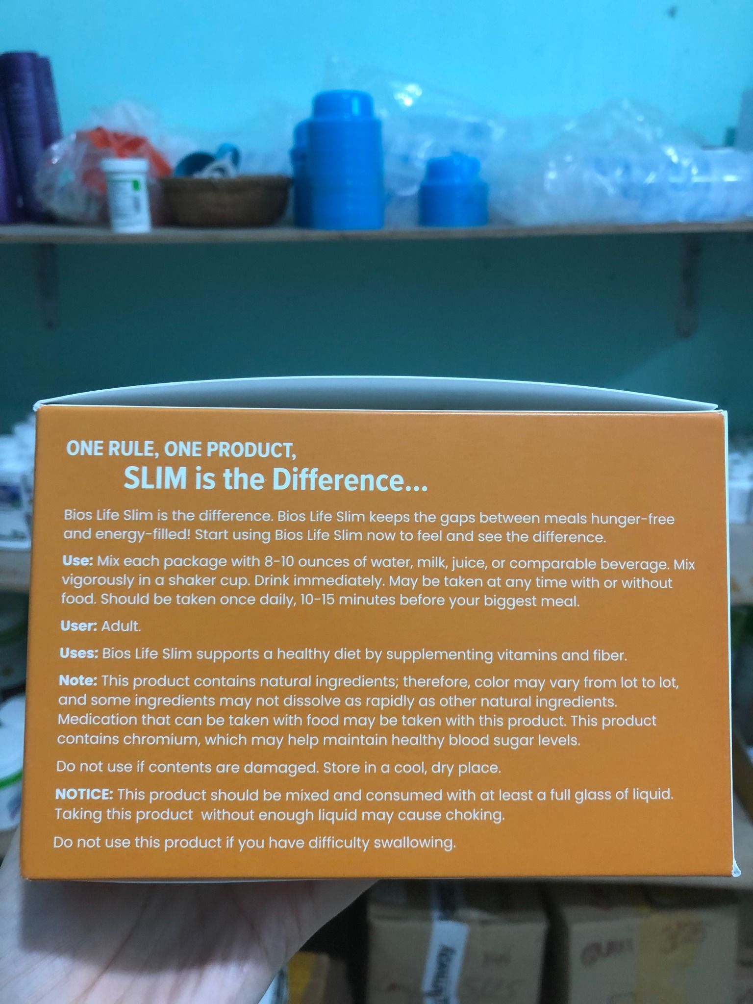 Bios Life Slim Unicity chính hãng – Thảo Dược 2B